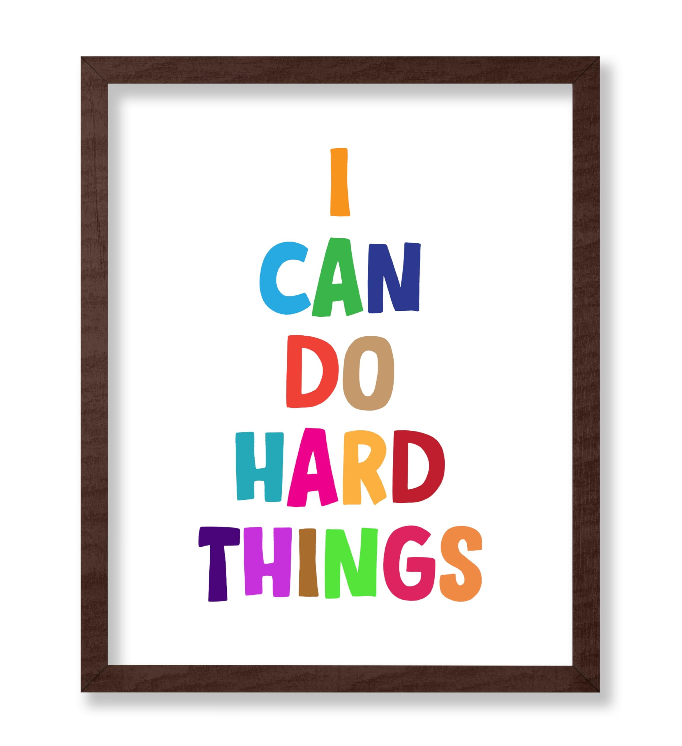 Poster Master I Can Do Hard Things Poster - Typography Print ...