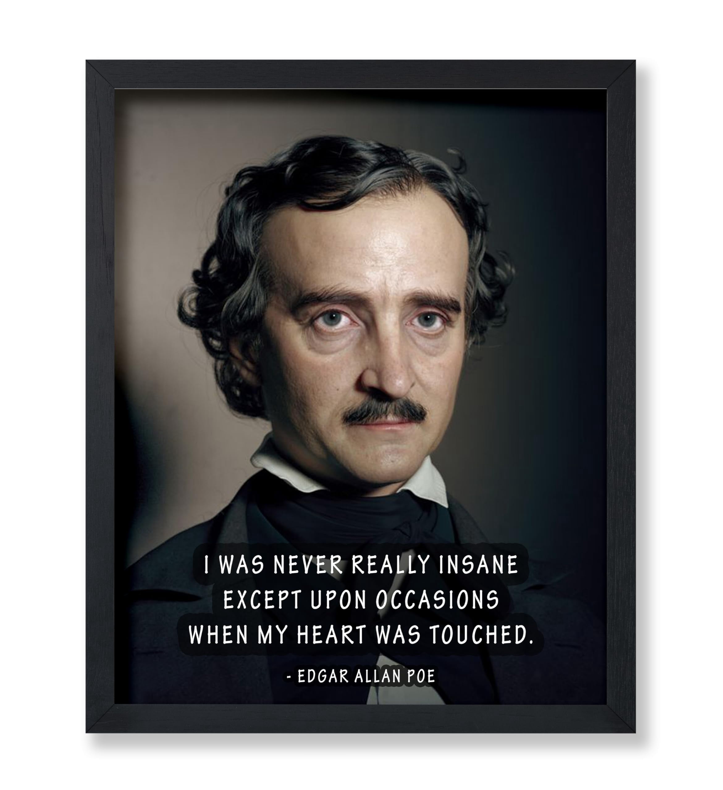 Poster Master I Was Never Really Insane Poster - Edgar Allan Poe Print ...
