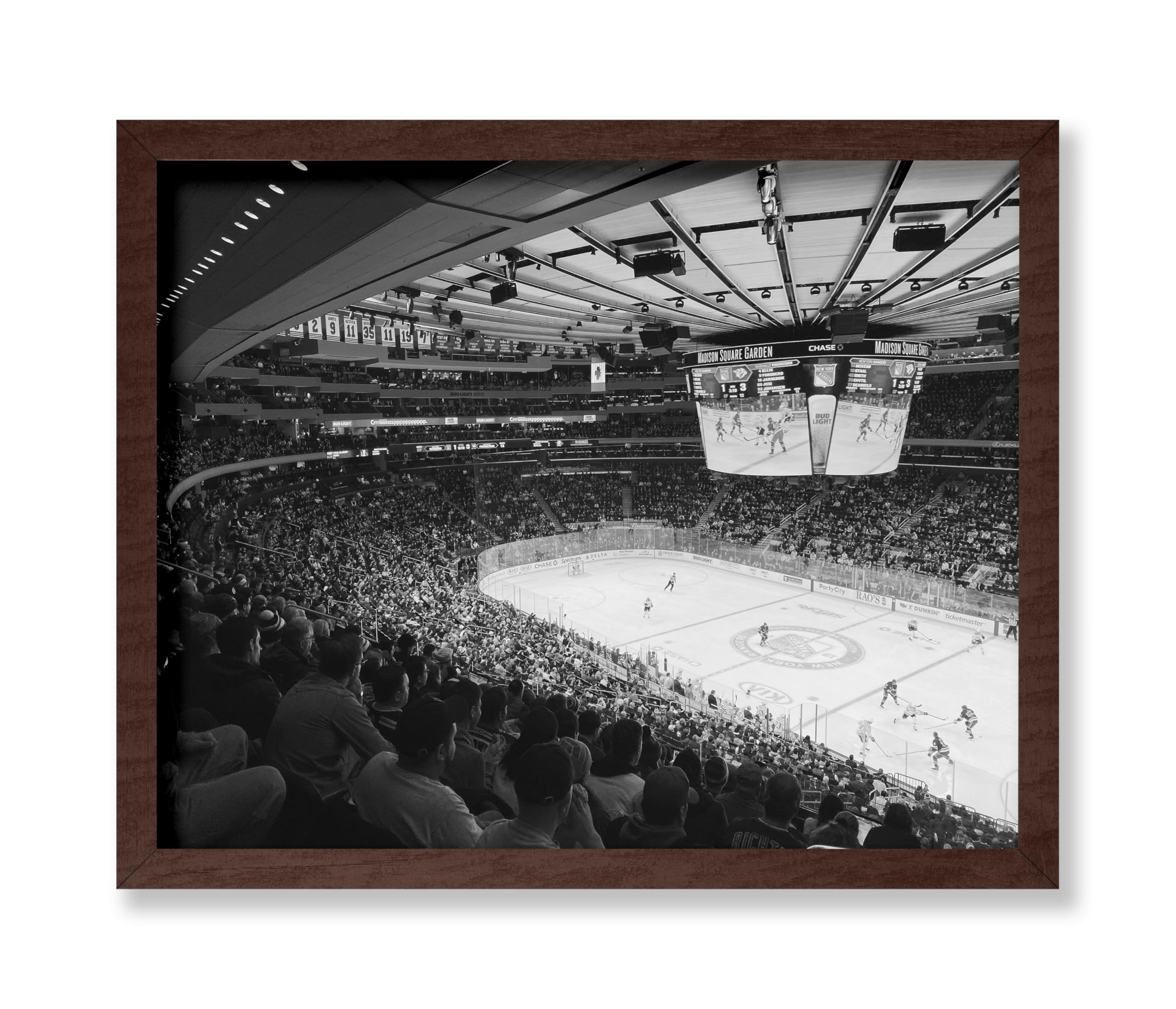 Poster Master Ice Hockey Poster - Madison Square Garden Print - Sports ...