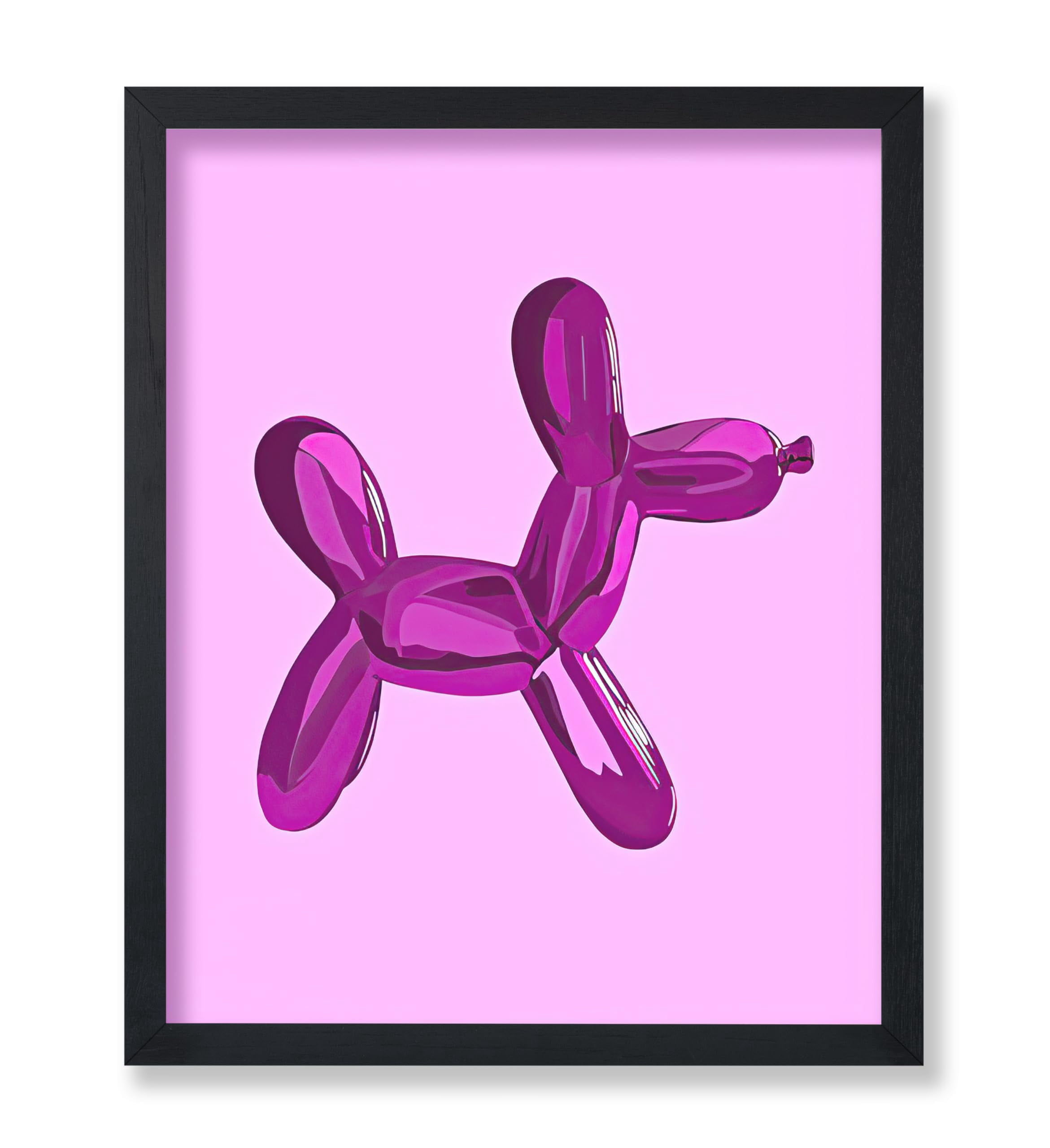 Poster Master Illustration Poster - Retro Pop Art Print - Balloon Dog ...