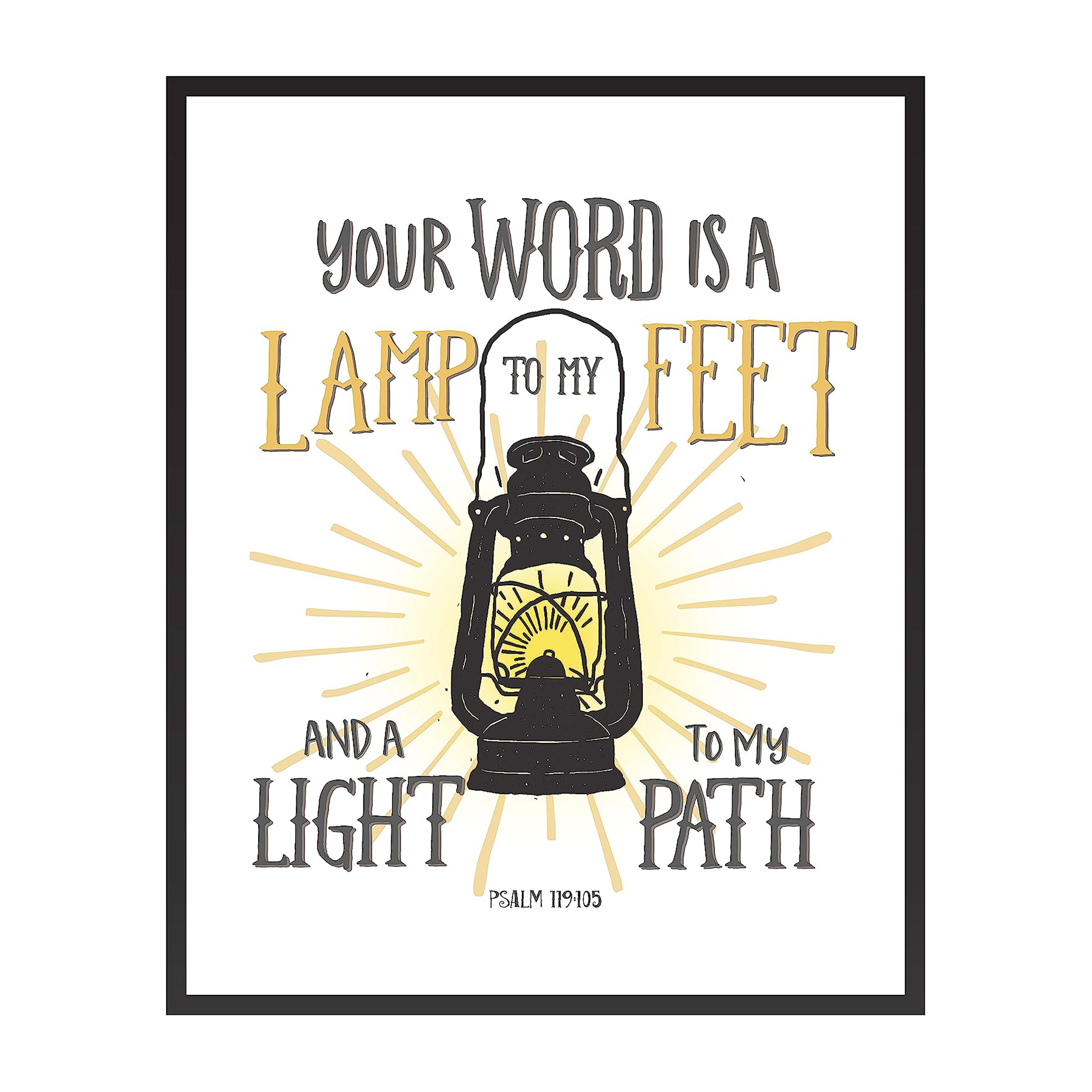 Poster Master Inspirational Poster - Christian Print - 16x20 UNFRAMED ...