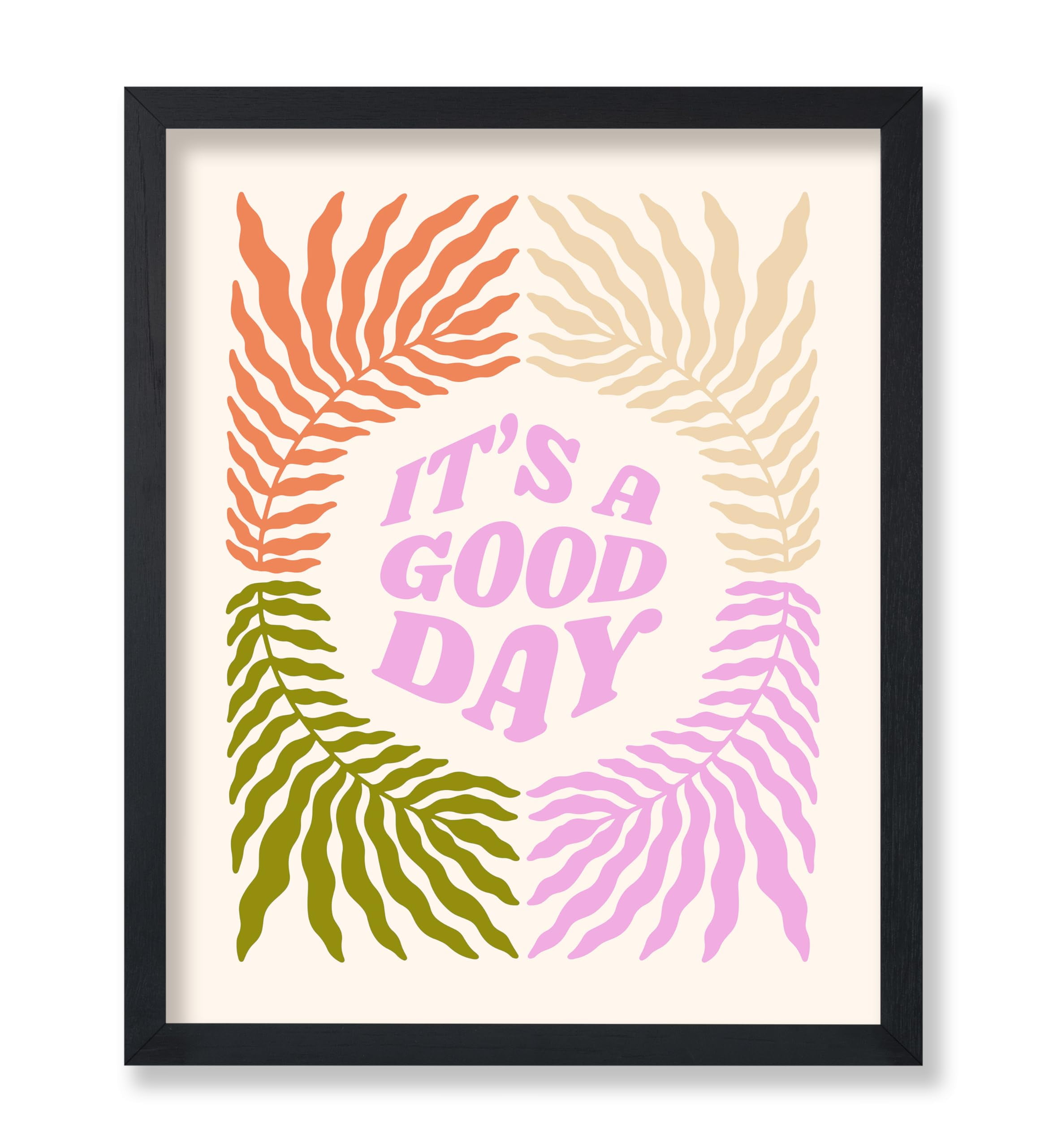 Poster Master It's A Good Day Poster - Retro Motivational Print - Boho ...