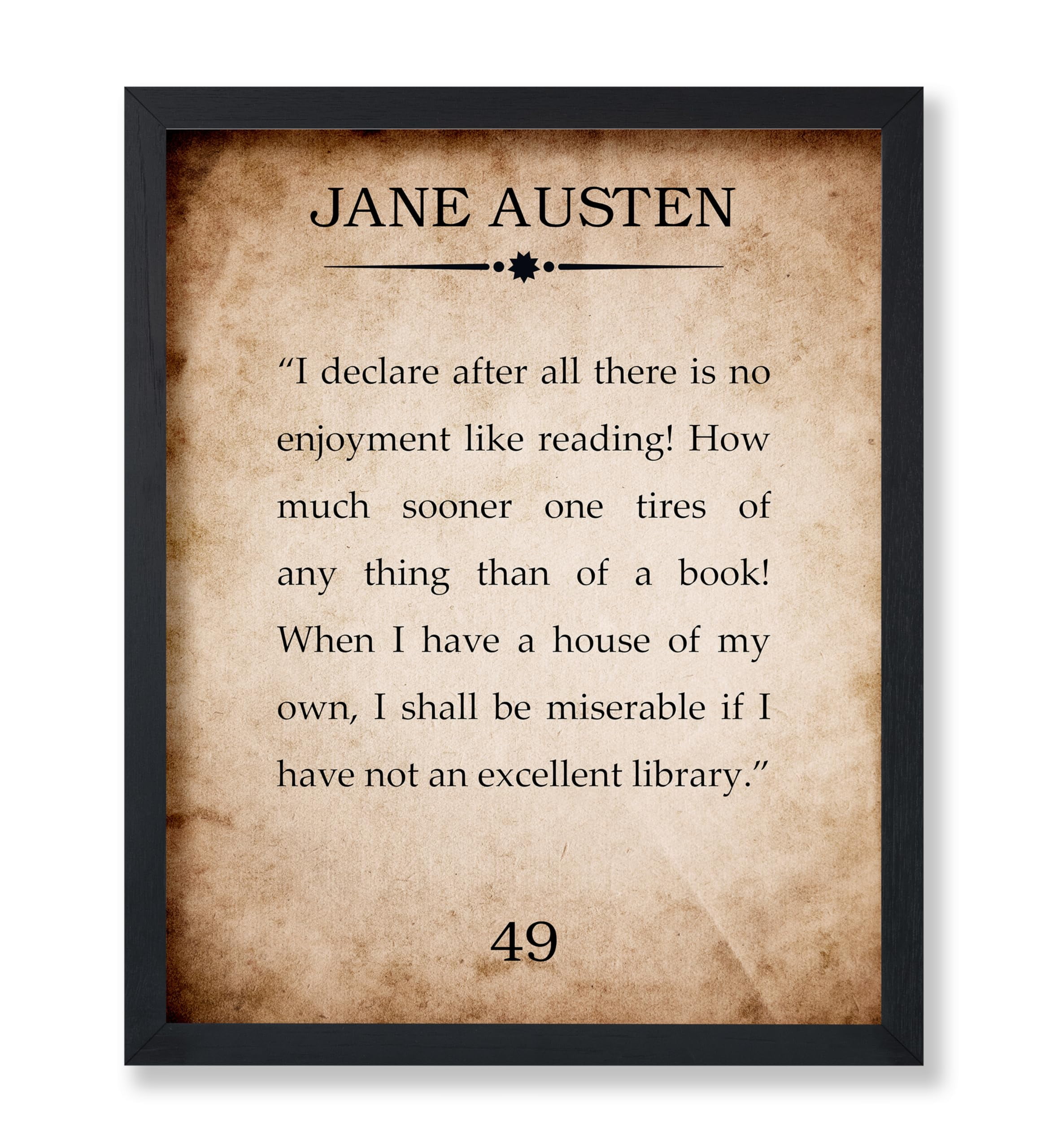 Poster Master Jane Austen Poster - Pride and Prejudice Quote Print ...