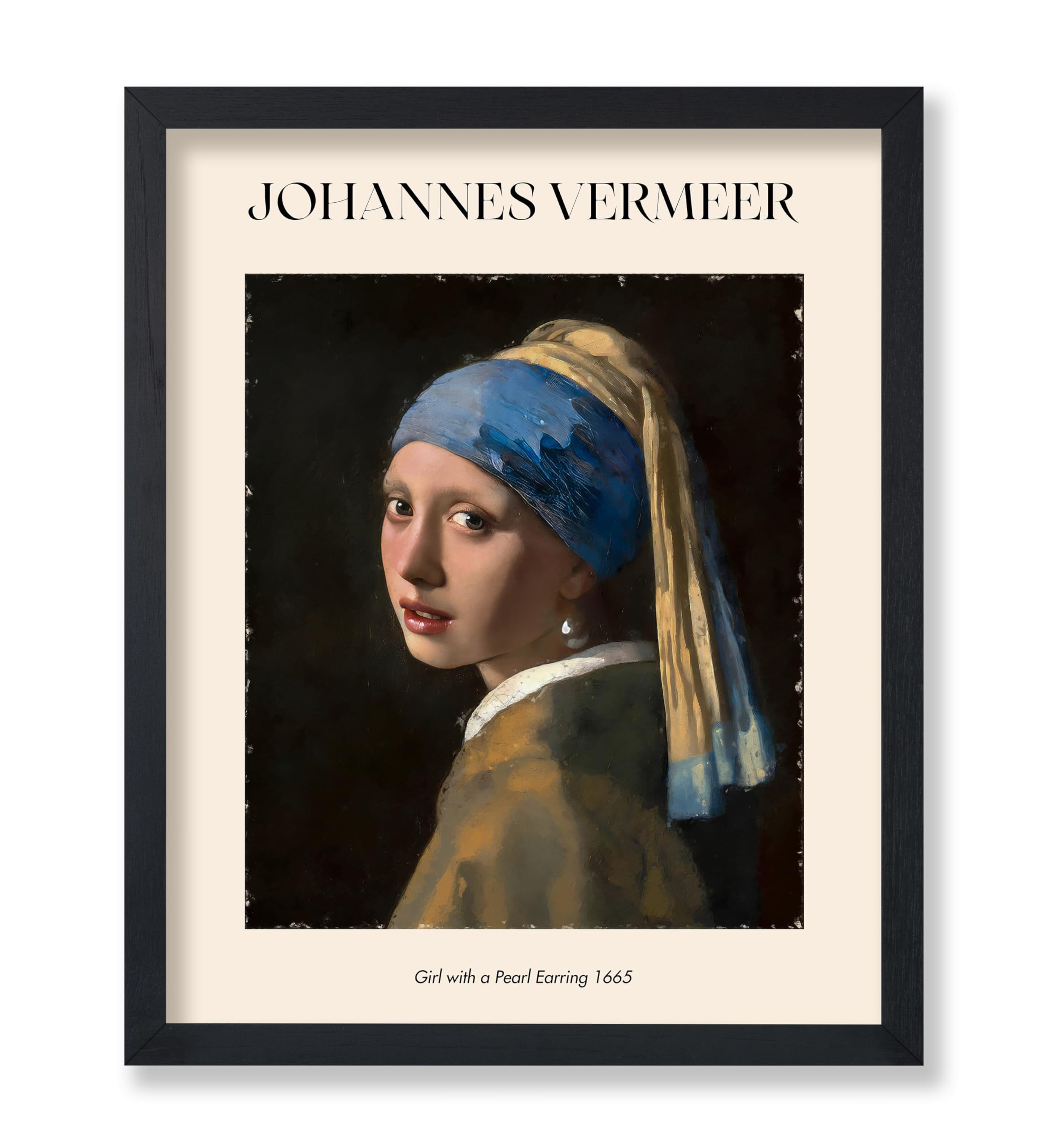 Poster Master Johannes Vermeer Poster - Woman Holding a Balance Print ...
