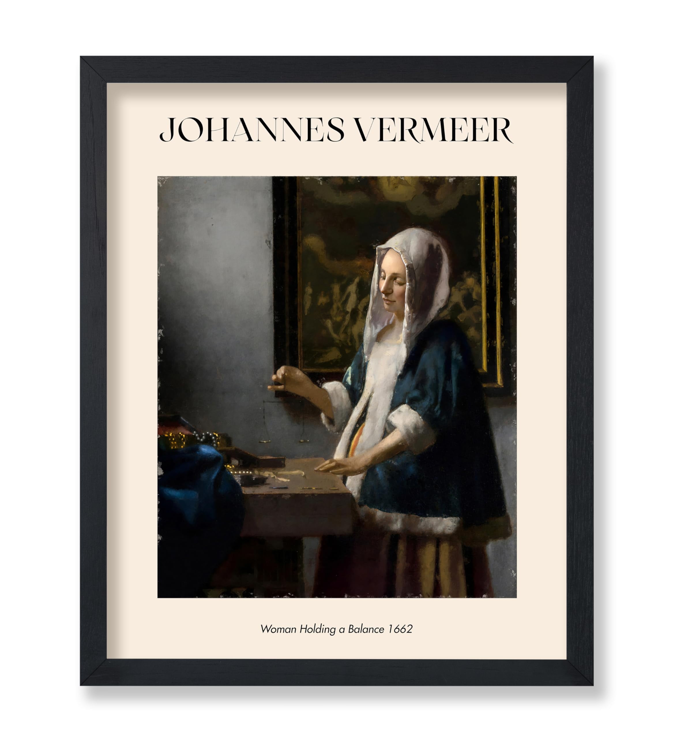 Poster Master Johannes Vermeer Poster - The Art of Painting Print - The ...