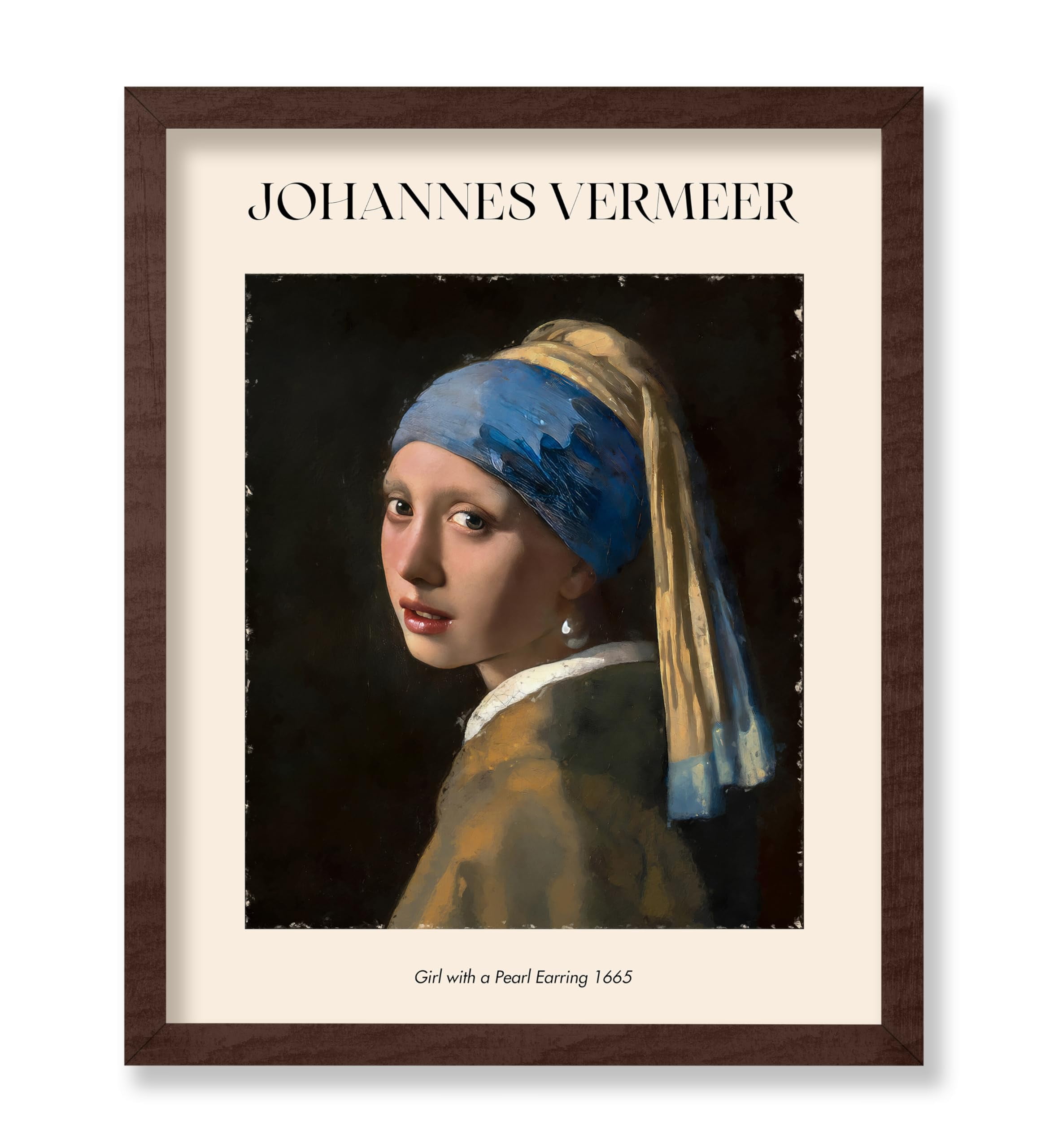 Poster Master Johannes Vermeer Poster - Woman Holding a Balance Print ...