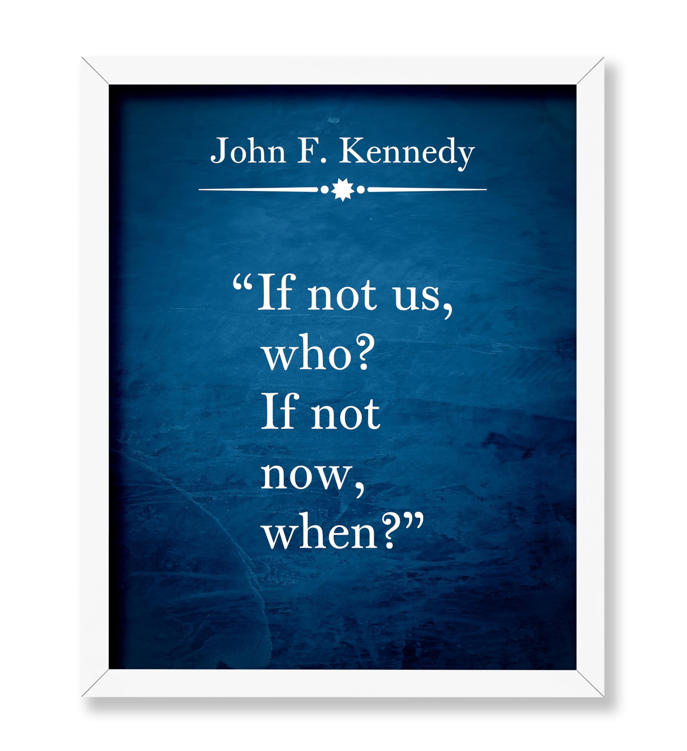 Poster Master John F Kennedy Poster - If Not Us Print - If Not Now Art ...