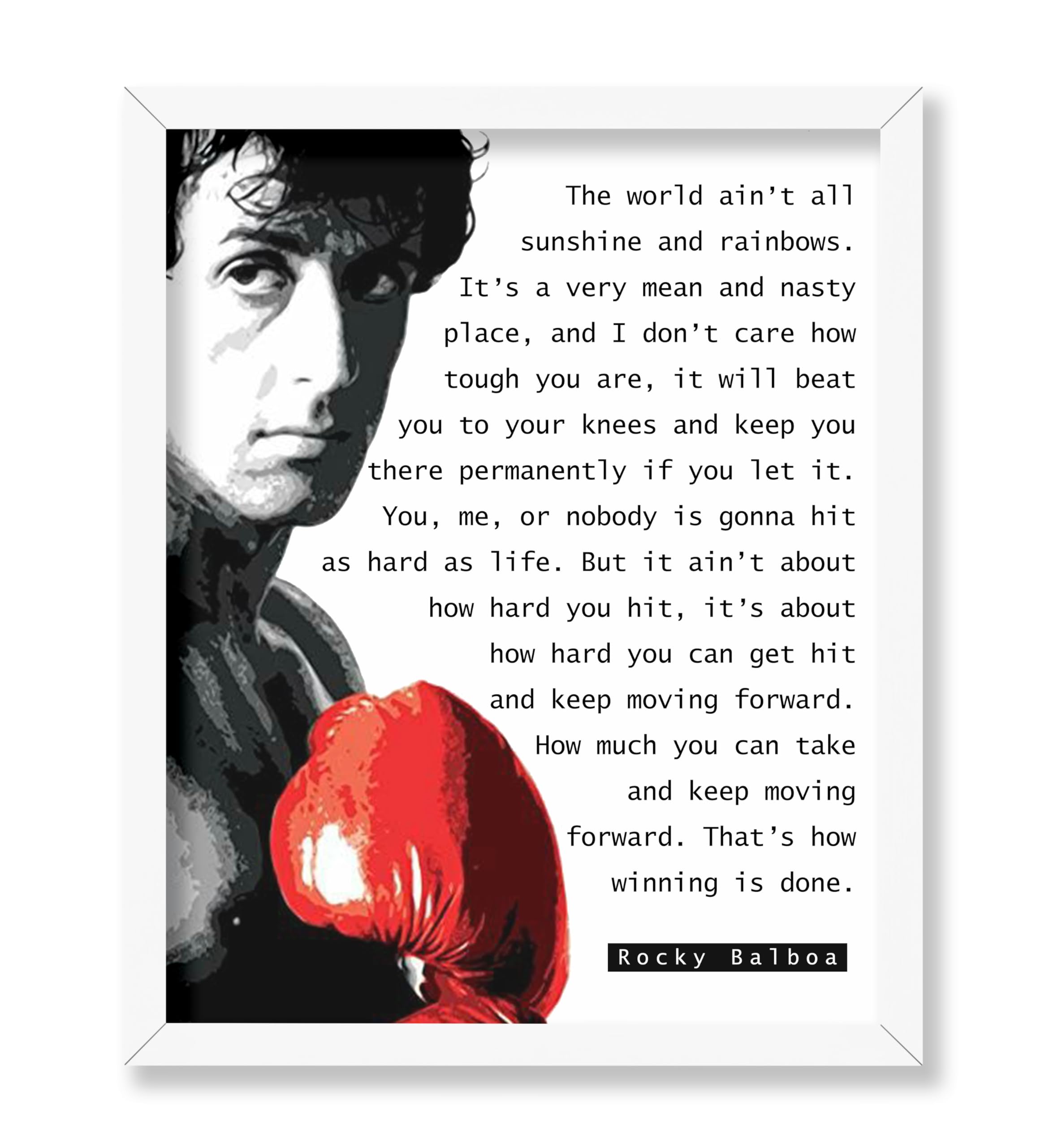 Poster Master Keep Moving Forward Poster - Motivational Quotes Art ...