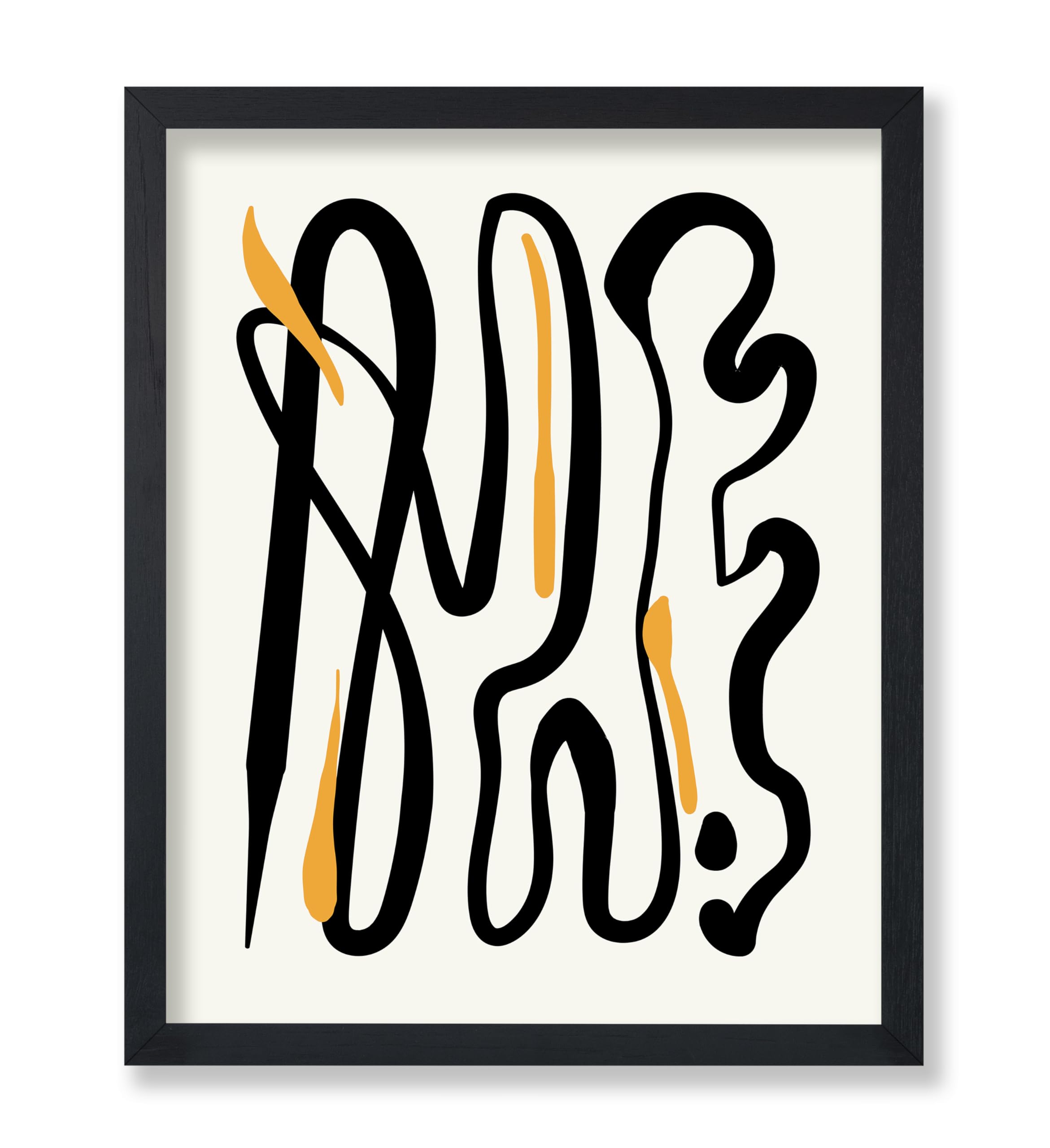 Poster Master Line Drawing Poster - Retro Abstract Print - Trendy Art ...