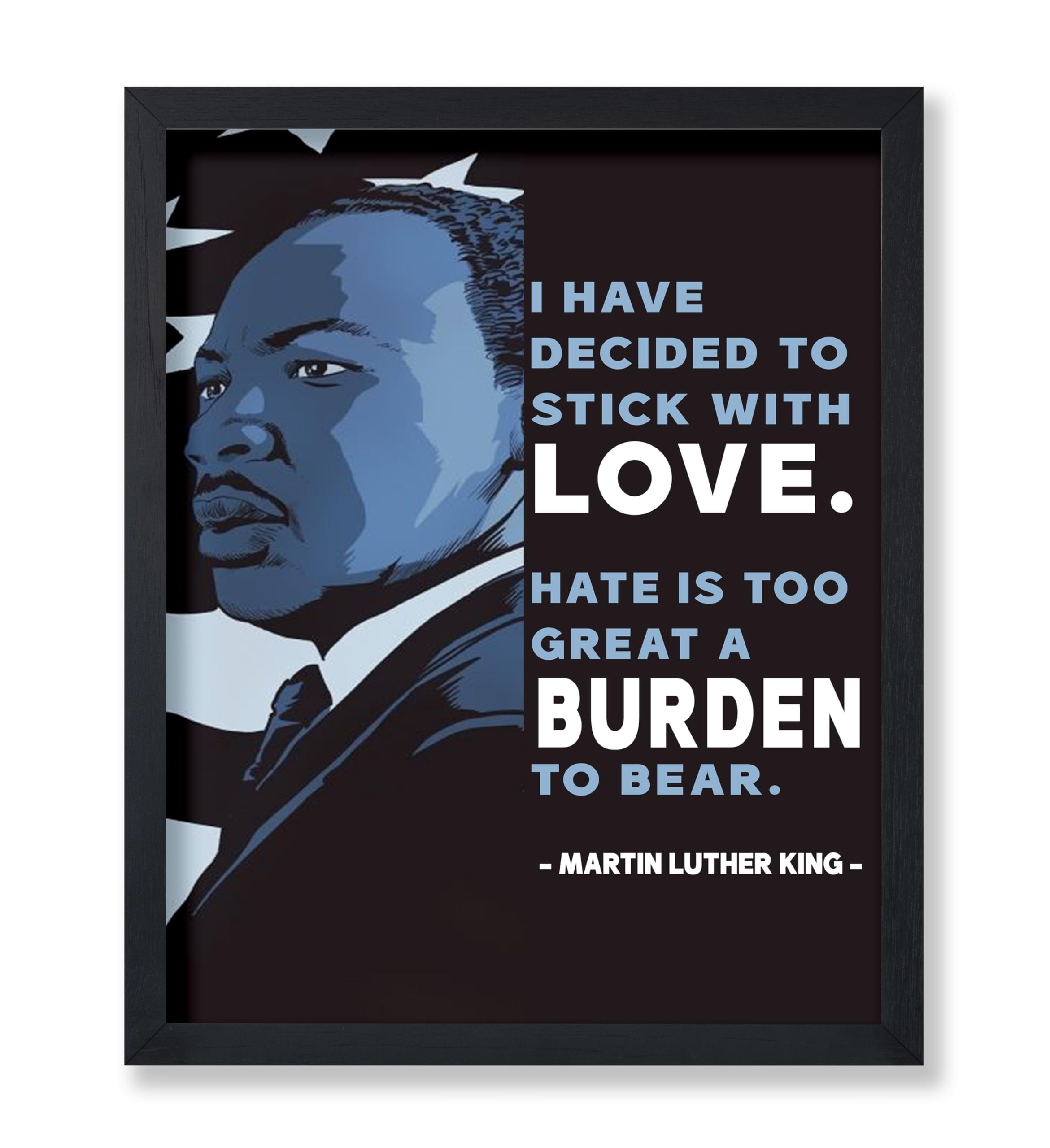 Poster Master Love & Hate Poster - Martin Luther King Print ...