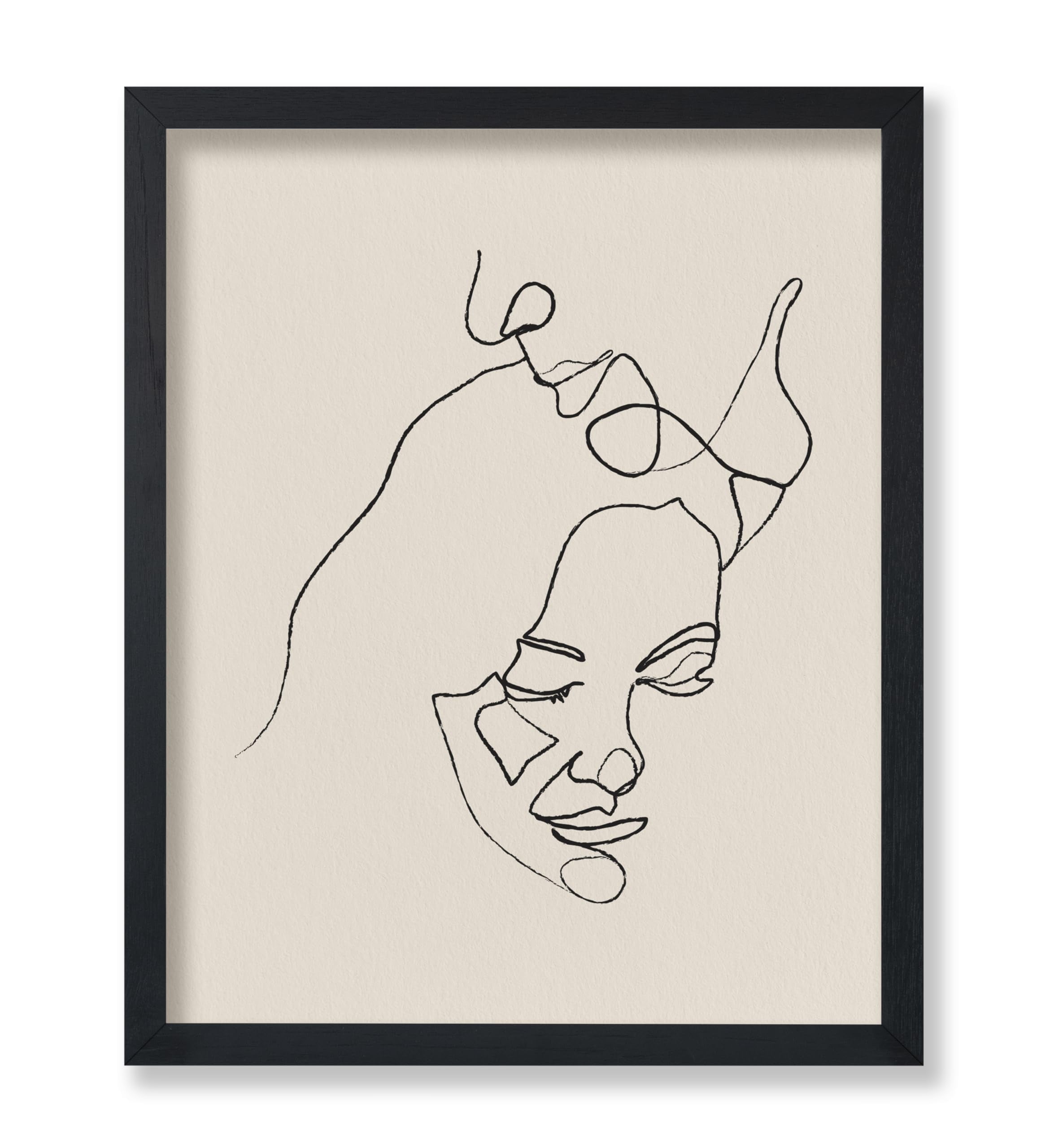 Poster Master Lovers Poster - Hug Print - Couple Art - Line Drawing Art ...