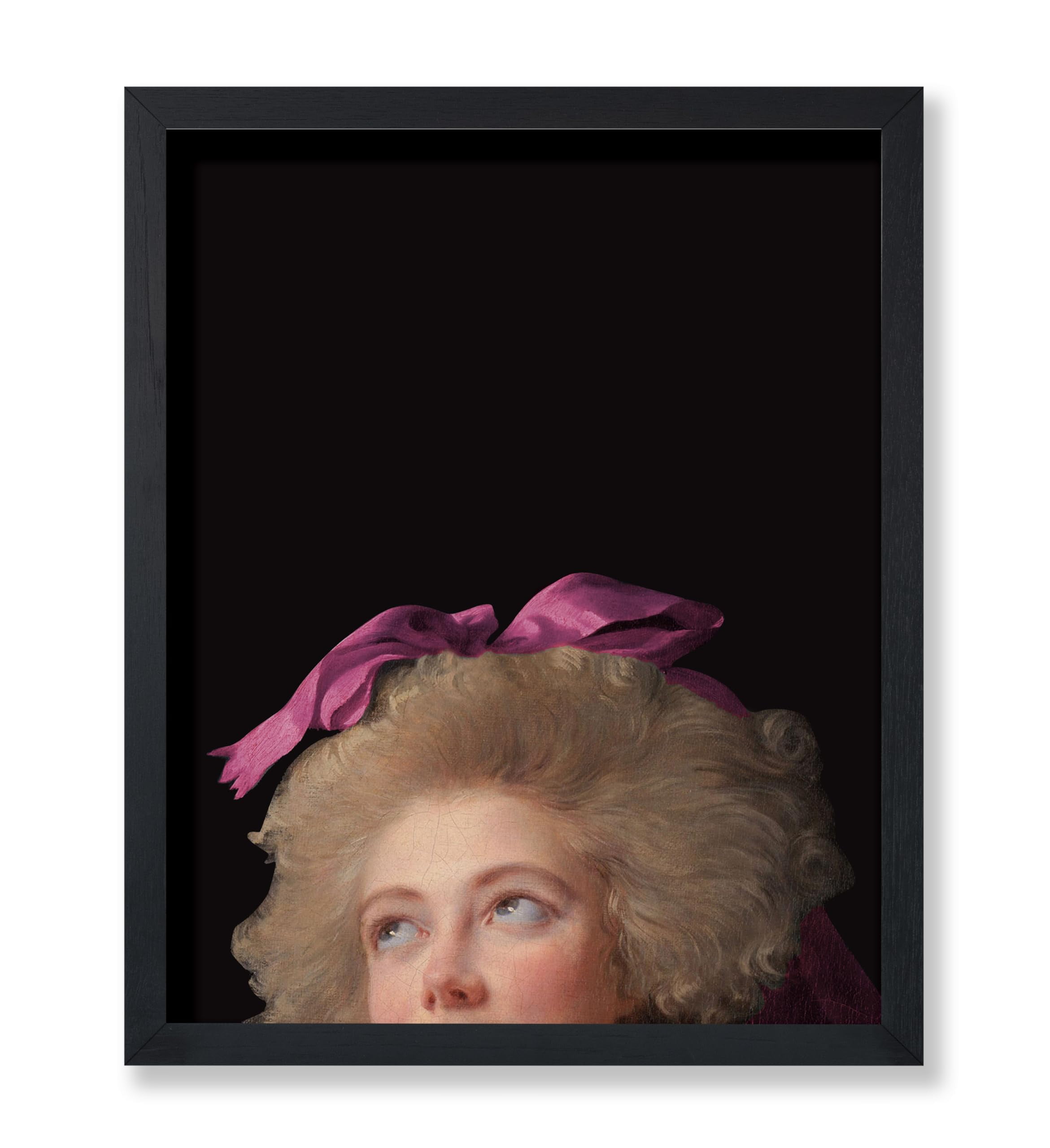 Poster Master Madam Grand Poster - Pink Ribbon Print - Altered Art ...