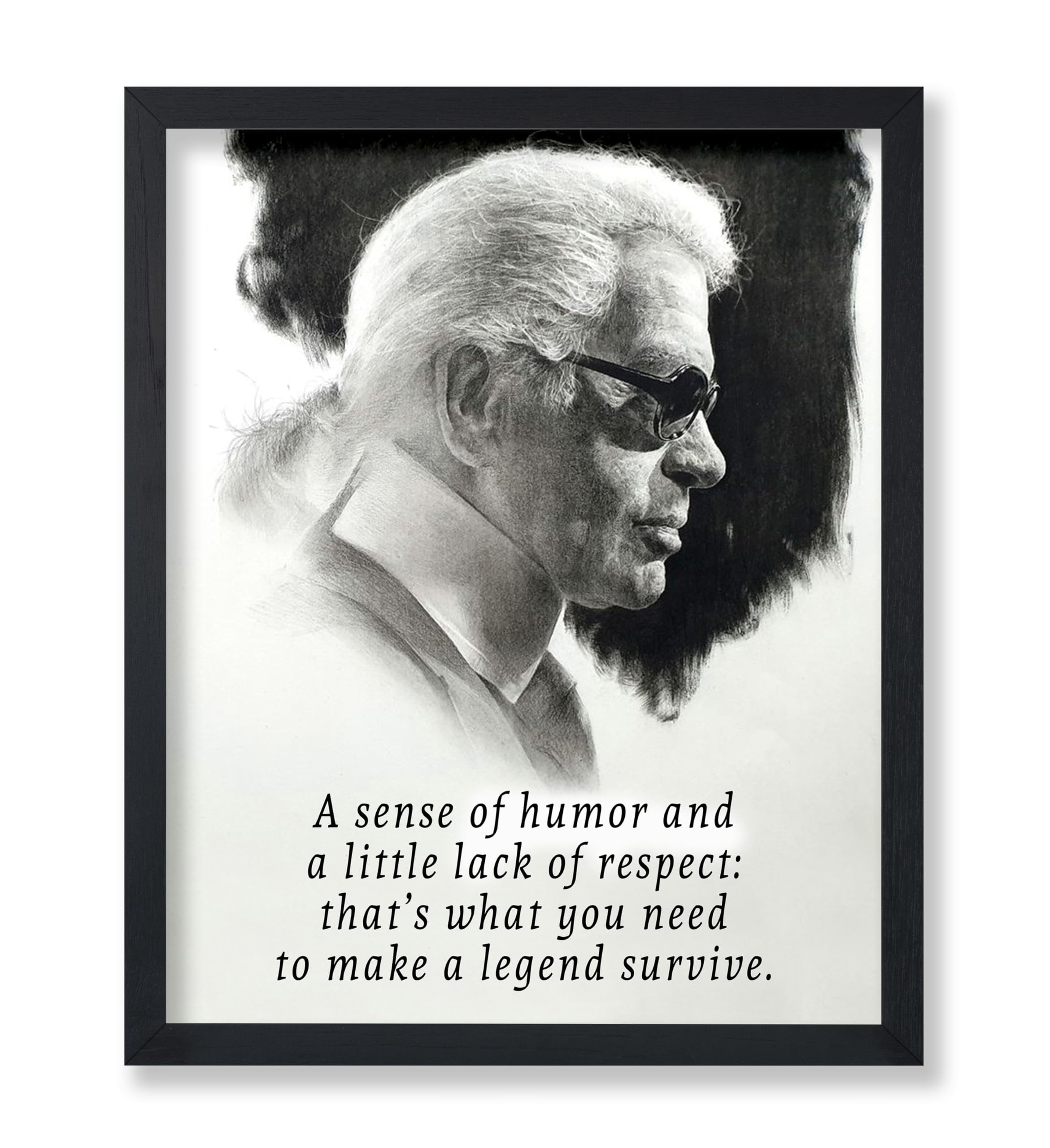 Poster Master Make A Legend Survive Poster - Lagerfeld Print ...