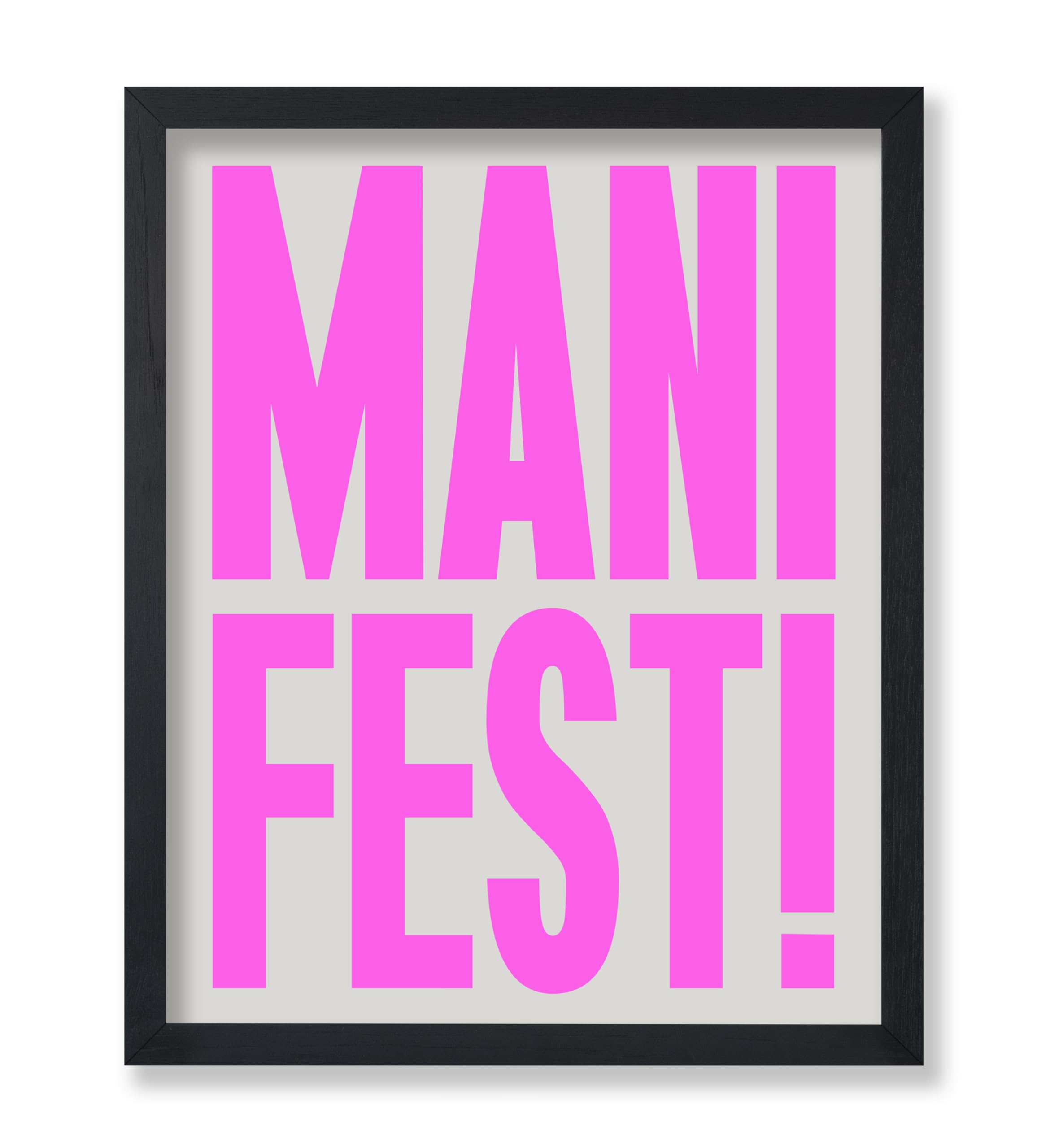 Poster Master Manifest Poster - Motivational Print - Trendy Art ...
