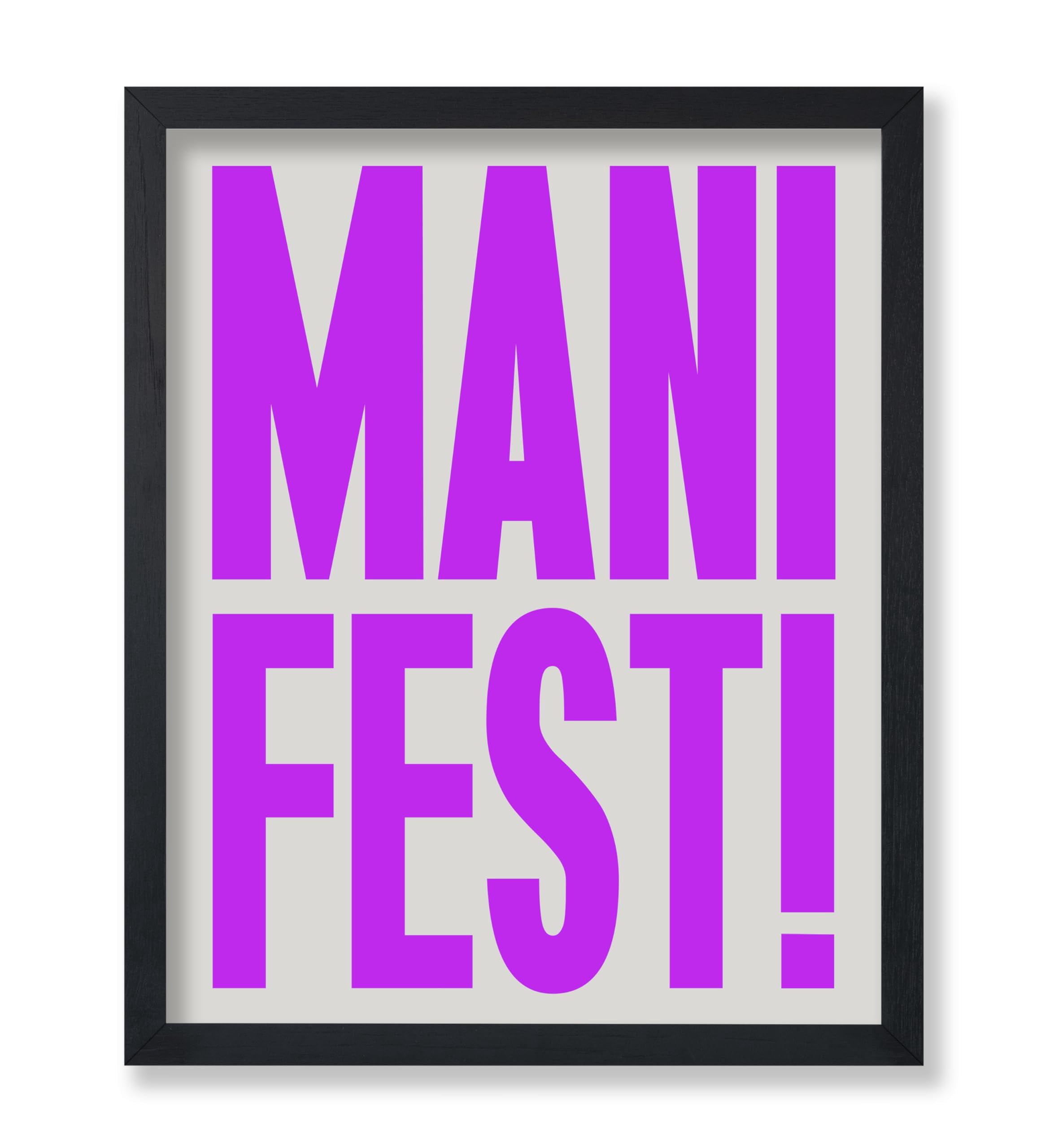 Poster Master Manifest Poster - Motivational Print - Trendy Art ...