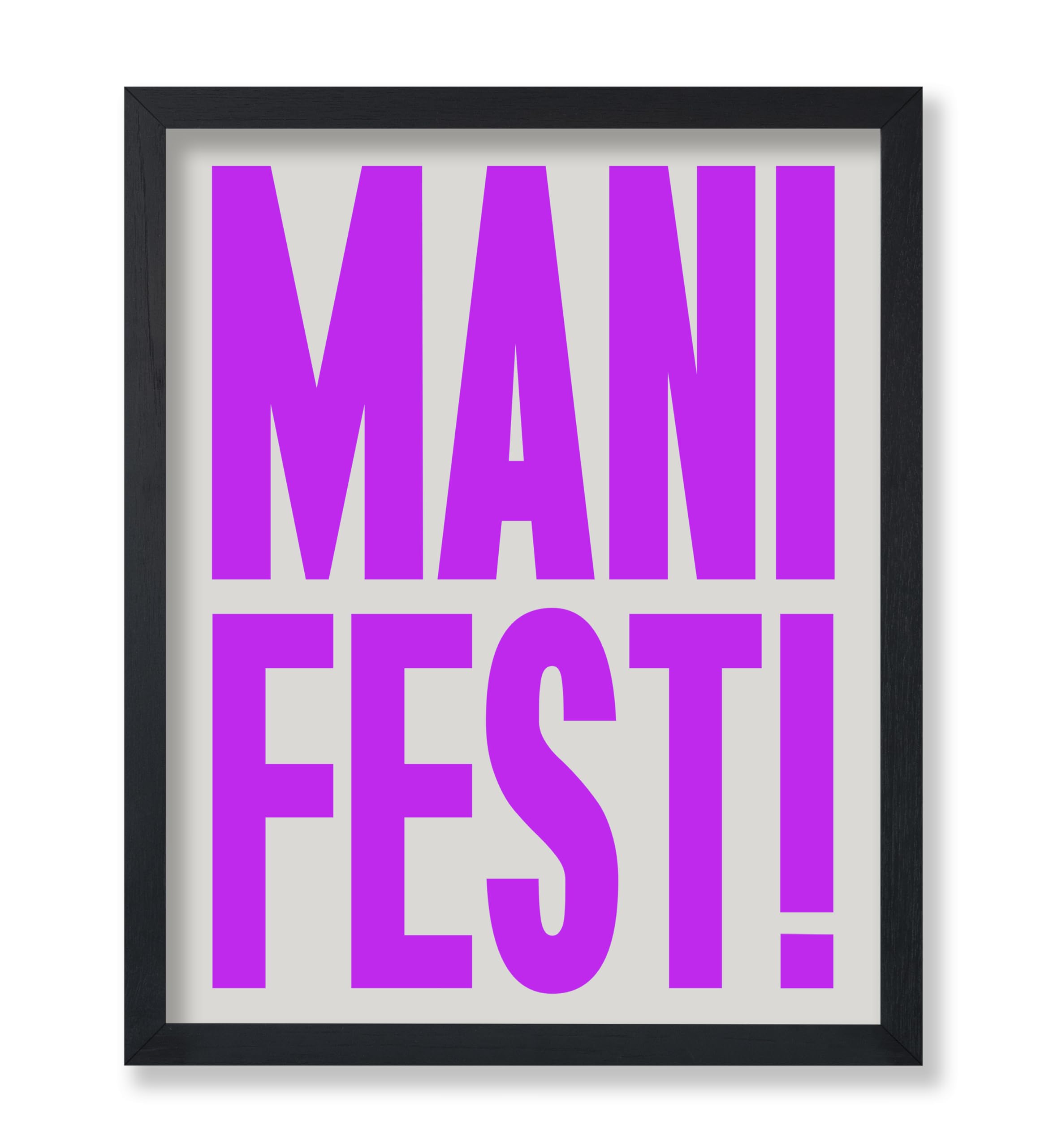 Poster Master Manifest Poster - Motivational Print - Trendy Art ...