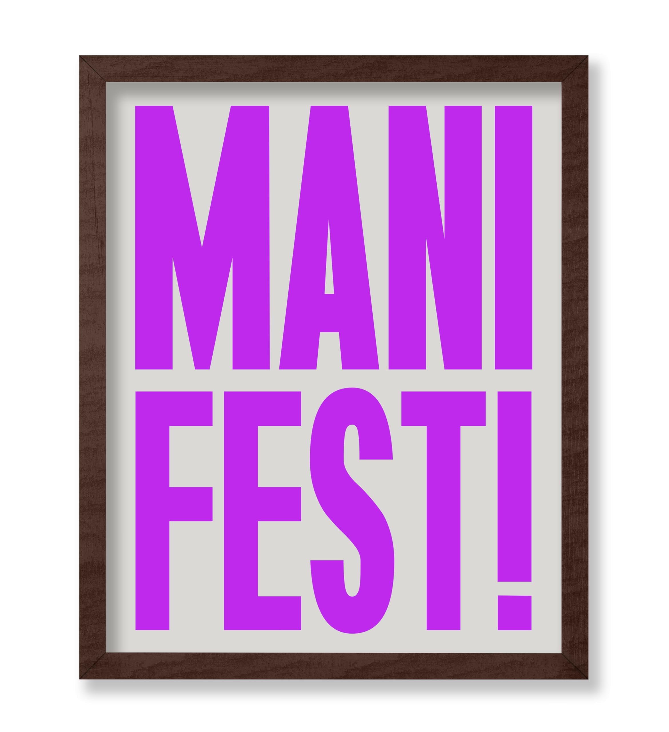 Poster Master Manifest Poster - Motivational Print - Trendy Art ...
