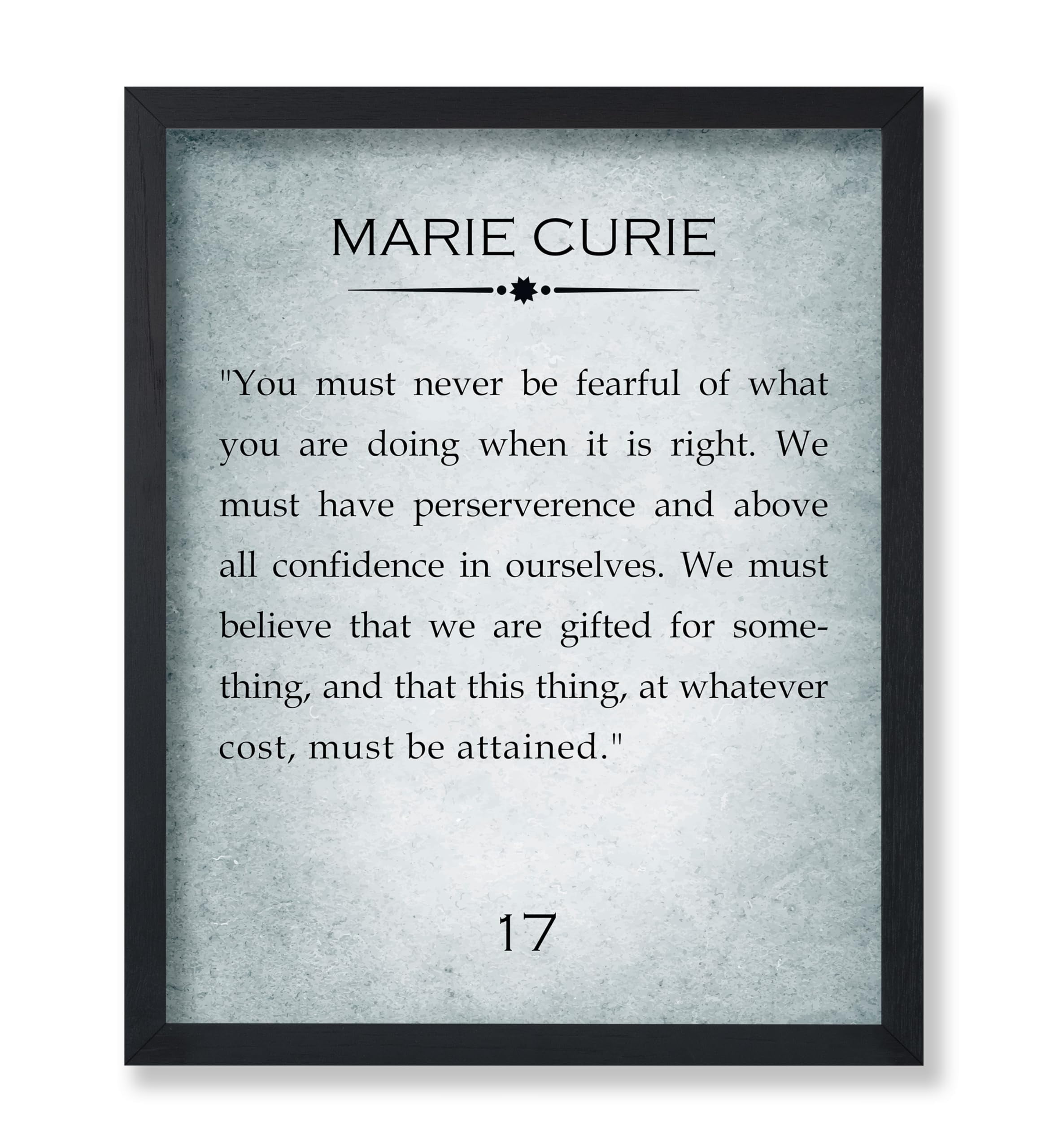 Poster Master Marie Curie Poster - Marie Curie Quote Print ...