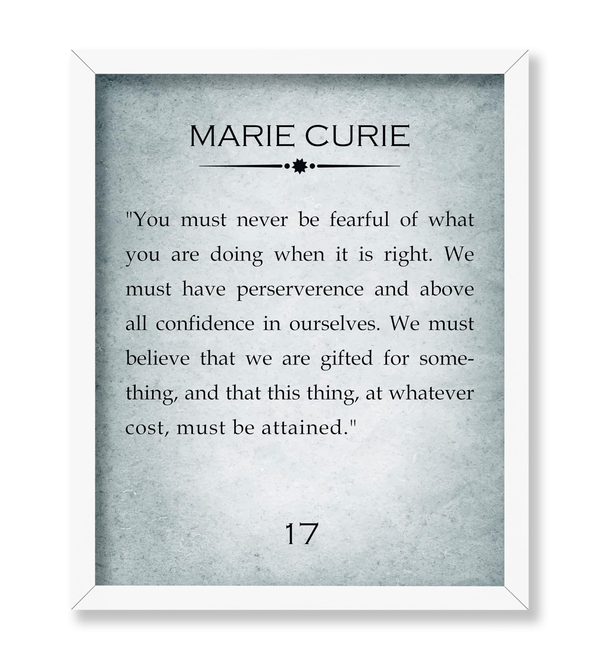 Poster Master Marie Curie Poster - Marie Curie Quote Print ...