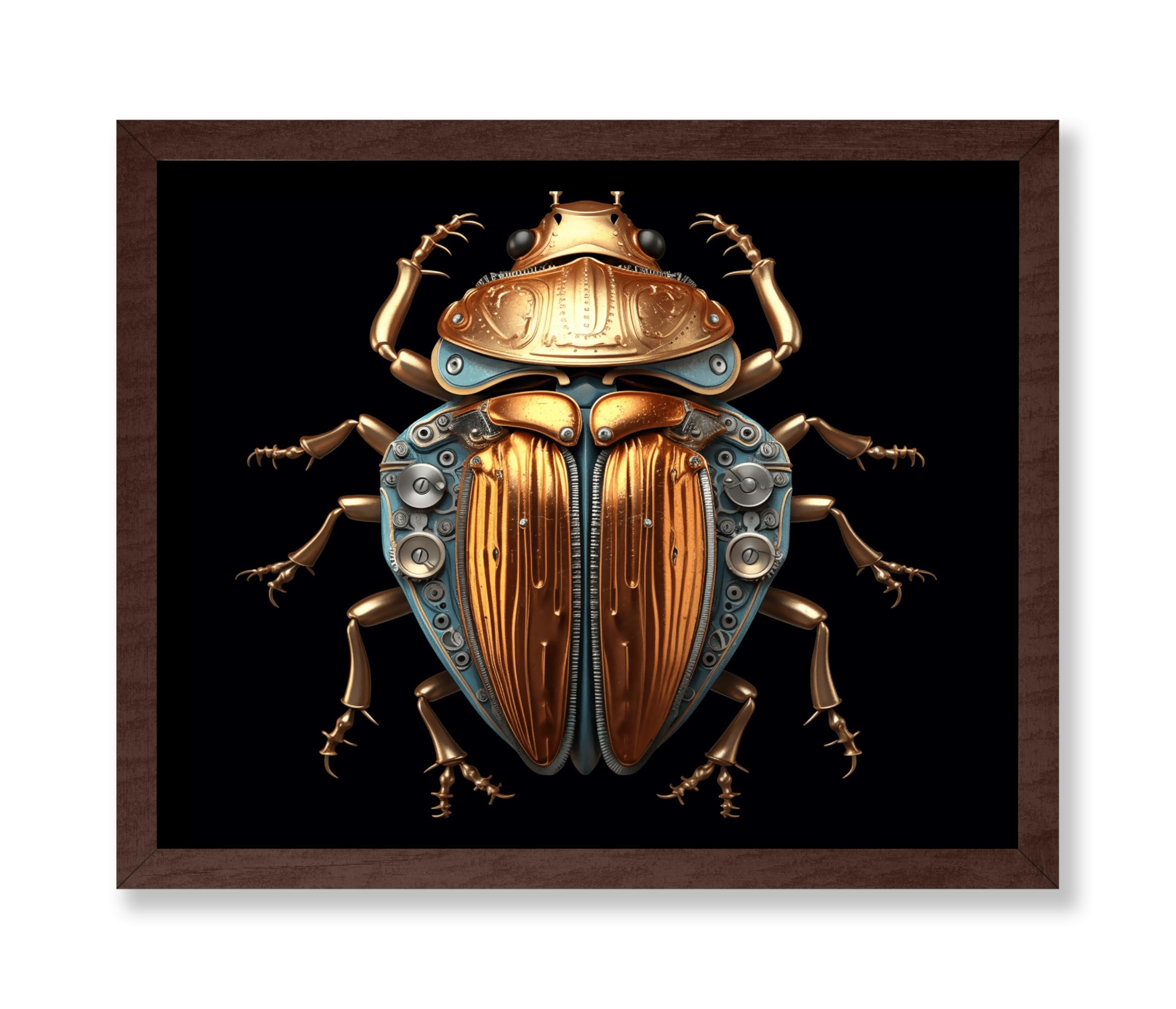 Poster Master Mechanical Stag Beetle Poster - Beetle Print - Fantasy ...