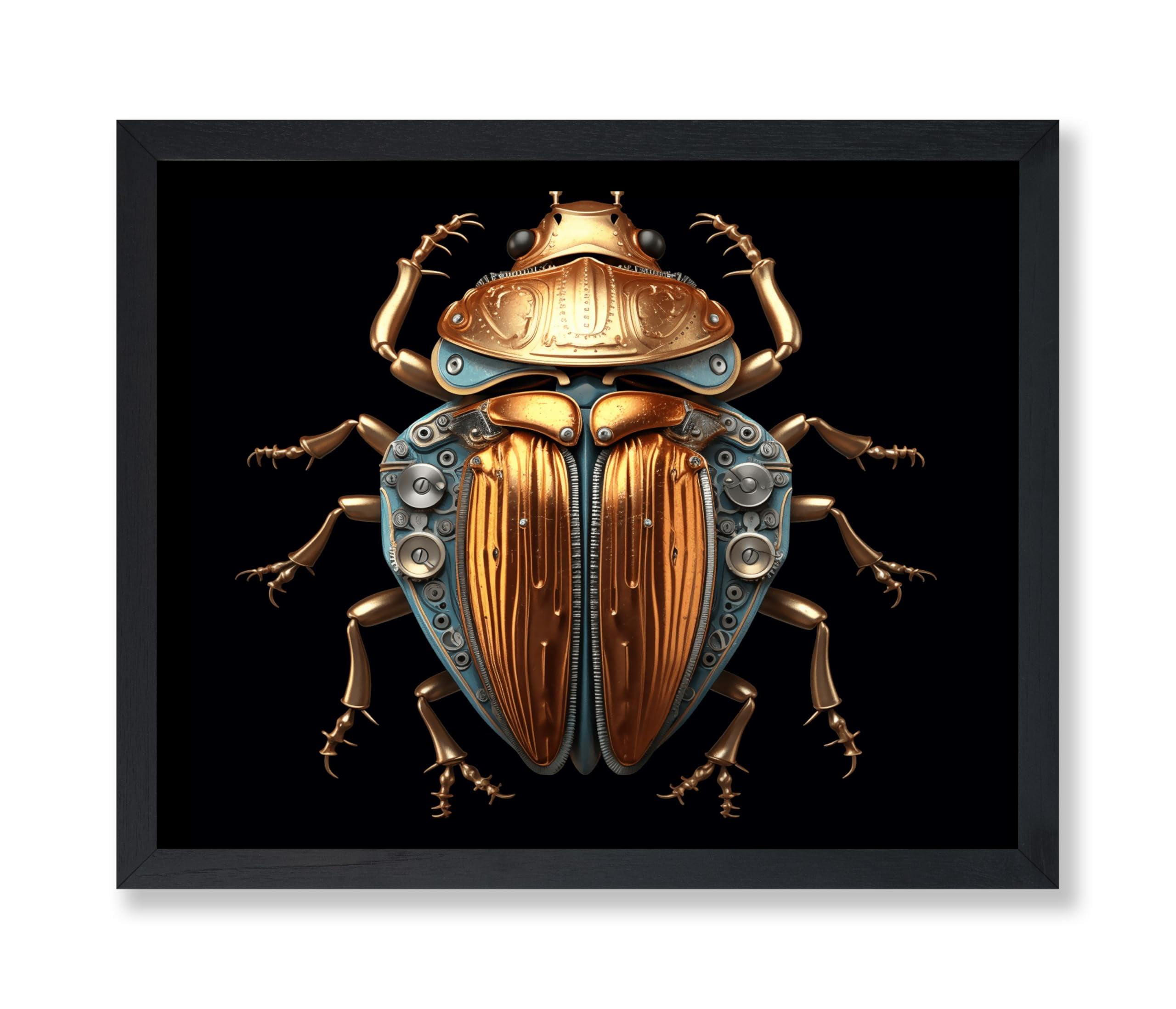 Poster Master Mechanical Stag Beetle Poster - Beetle Print - Fantasy ...