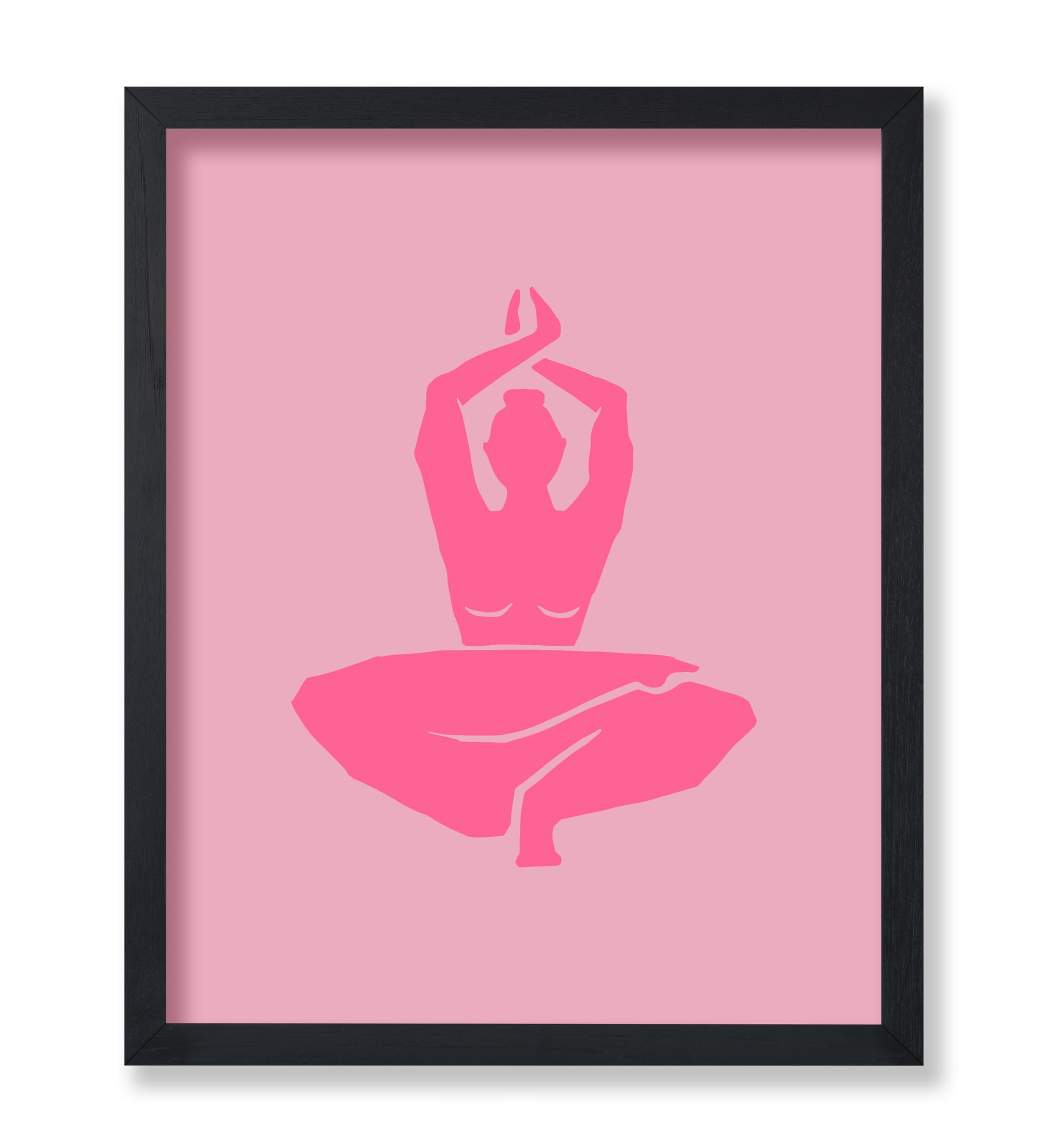 Poster Master Meditate Poster - Retro Yoga Print - Spiritual Art ...