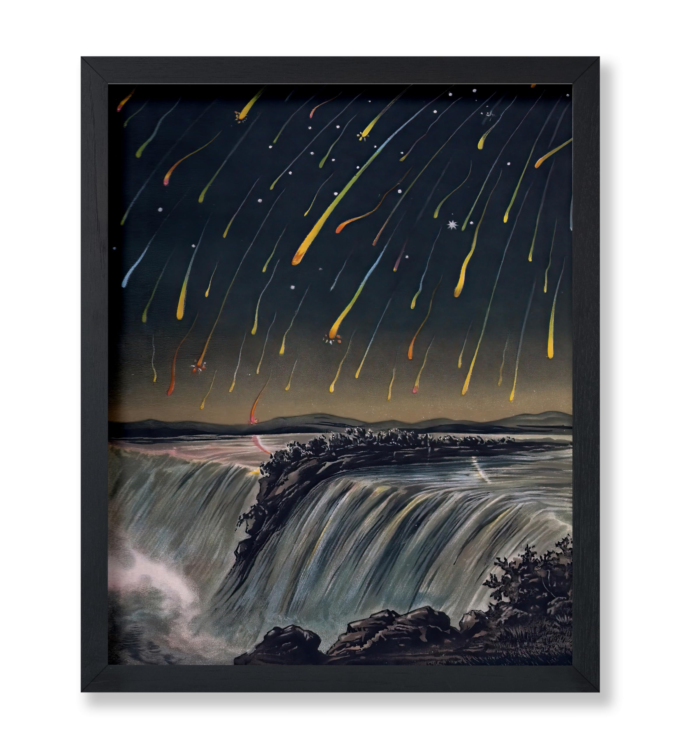 Poster Master Meteor Shower Poster - Astronomy Print - Meteor Art ...