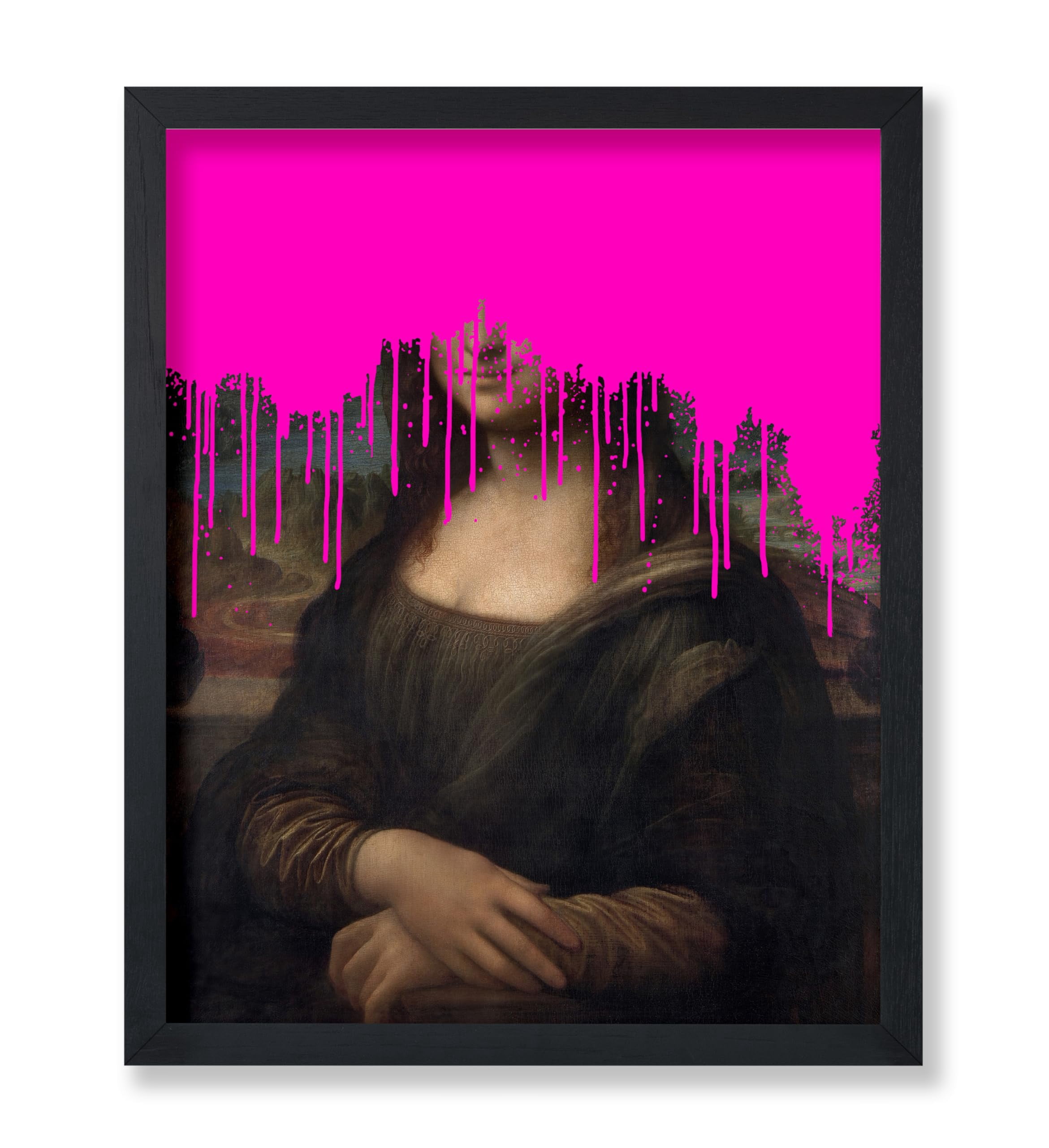 Poster Master Mona Lisa Poster - Graffiti Print - Altered Art - Trendy ...