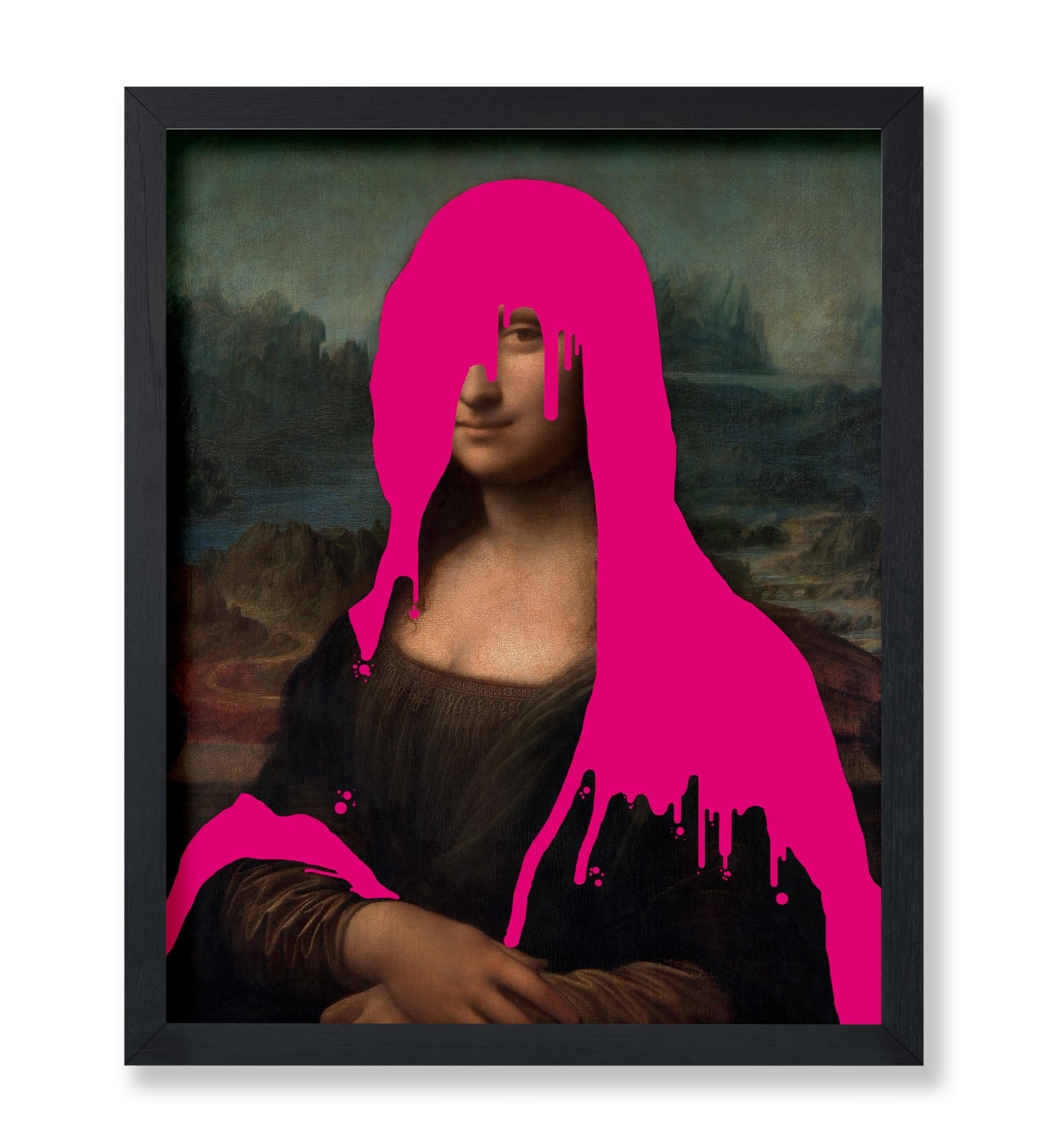 Poster Master Mona Lisa Poster - Renaissance Print - Altered Art ...