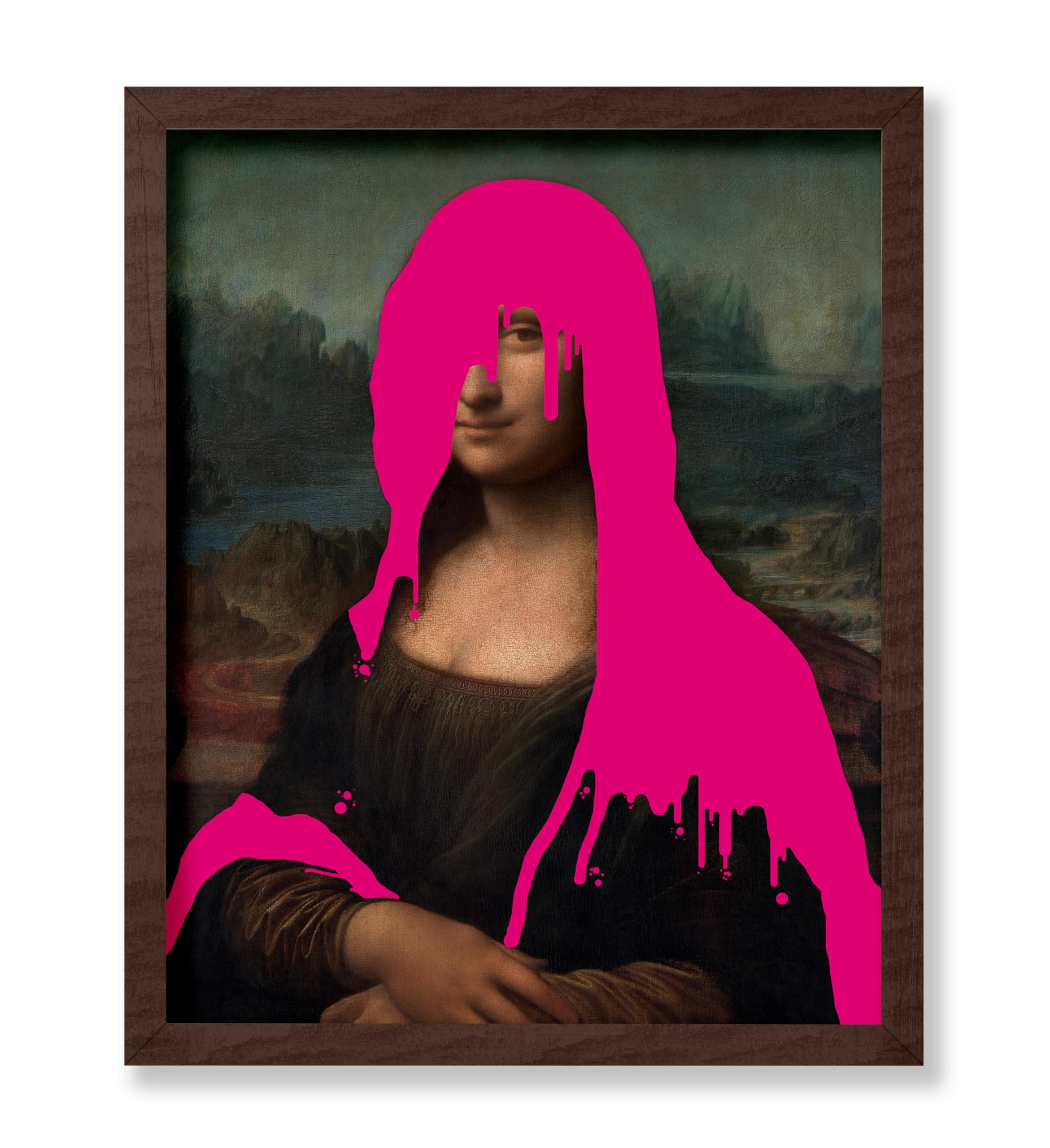 Poster Master Mona Lisa Poster - Renaissance Print - Altered Art ...