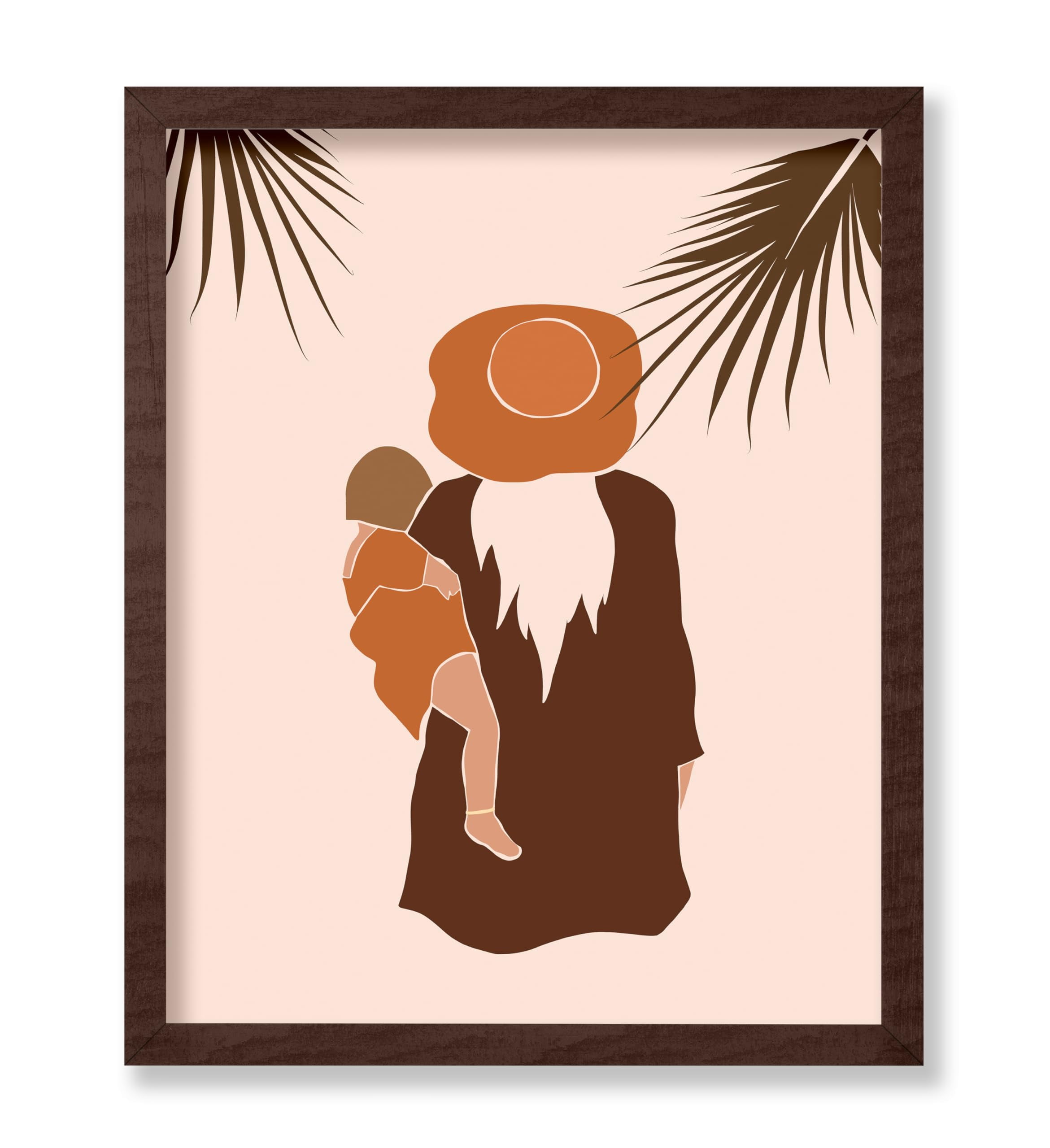 Poster Master Mother And Daughter Poster - Retro Family Print - Mother ...