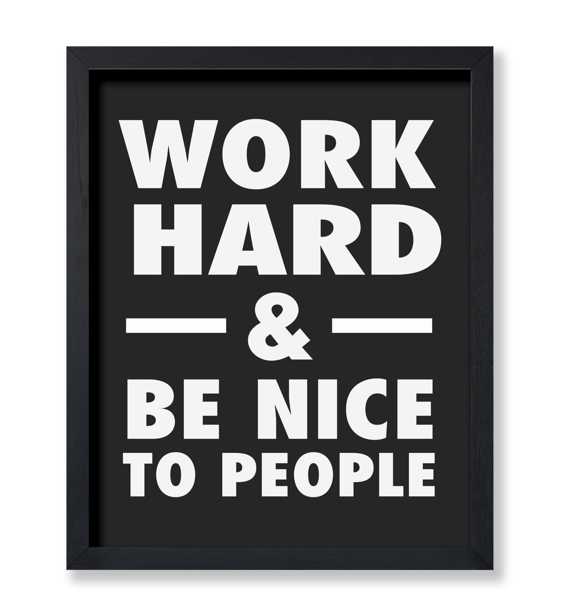 Poster Master Motivational Poster - Inspirational Print - Work Hard, Be ...