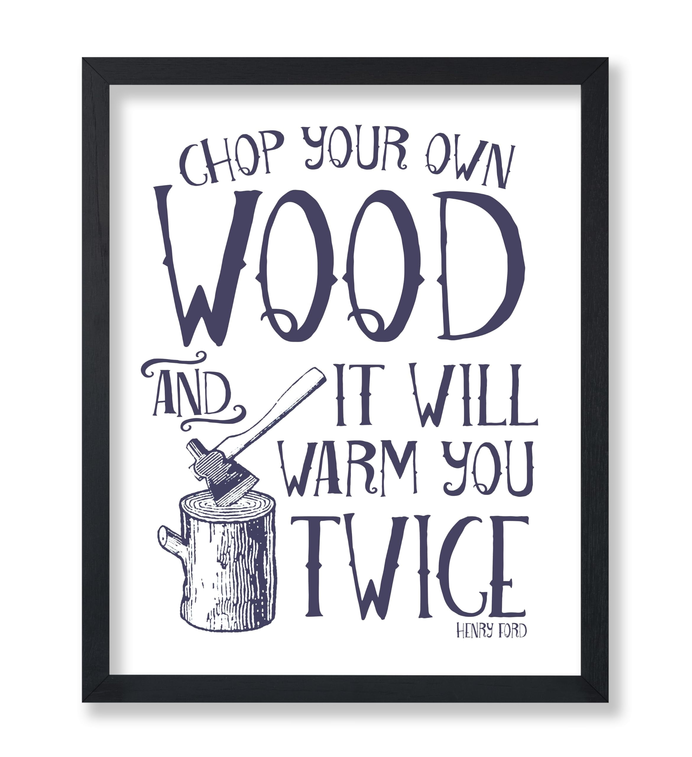 Poster Master Motivational Poster - Retro Quotes Print - 8x10 UNFRAMED ...