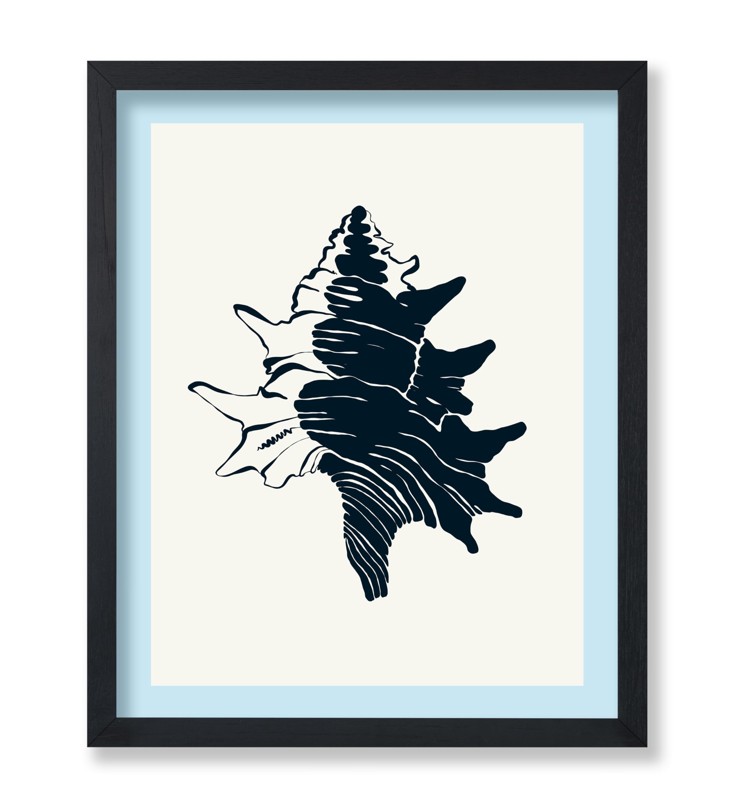 Poster Master Muricidae Poster - Retro Aquatic Print - Gastropod Art ...