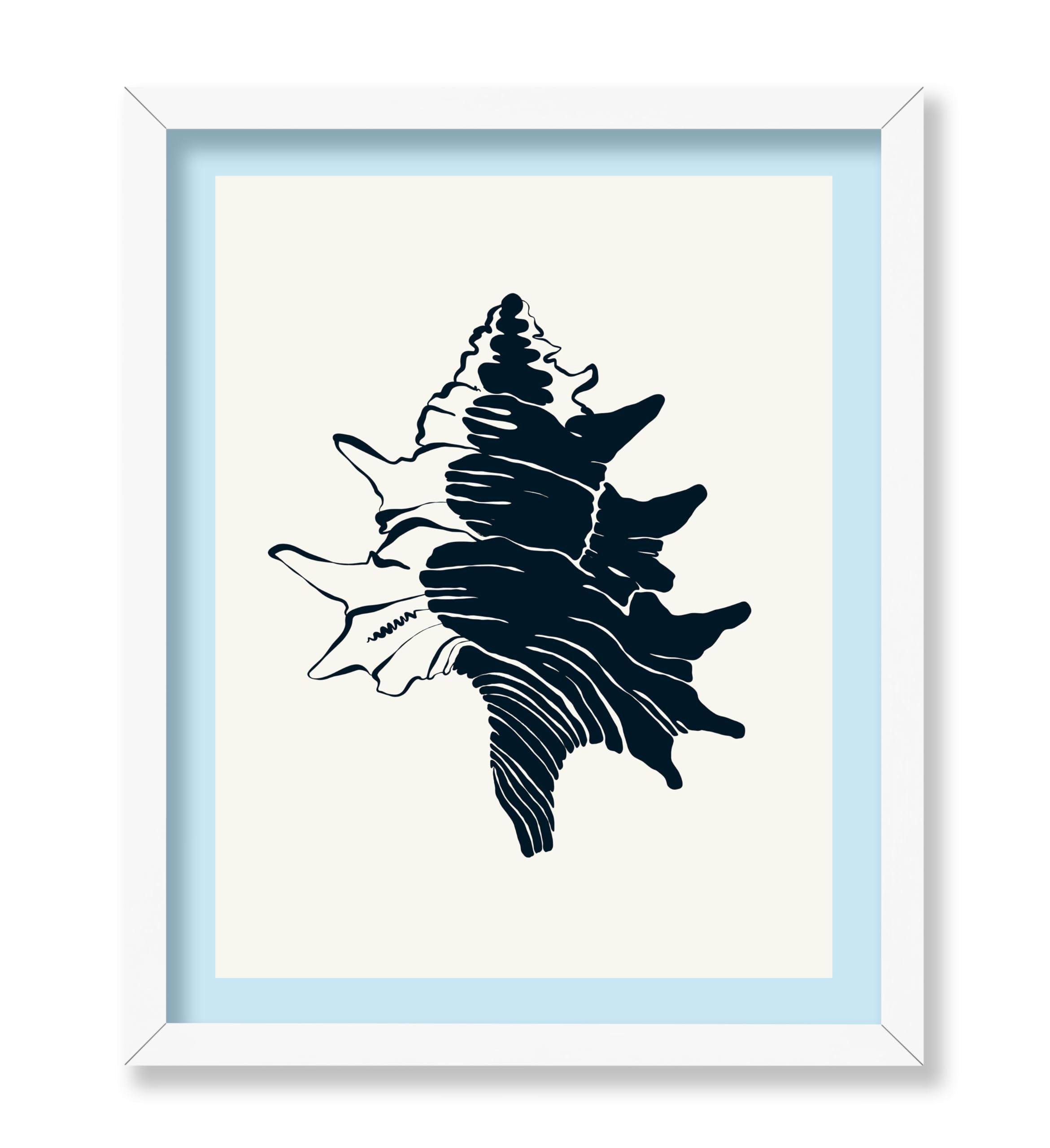 Poster Master Muricidae Poster - Retro Aquatic Print - Gastropod Art ...