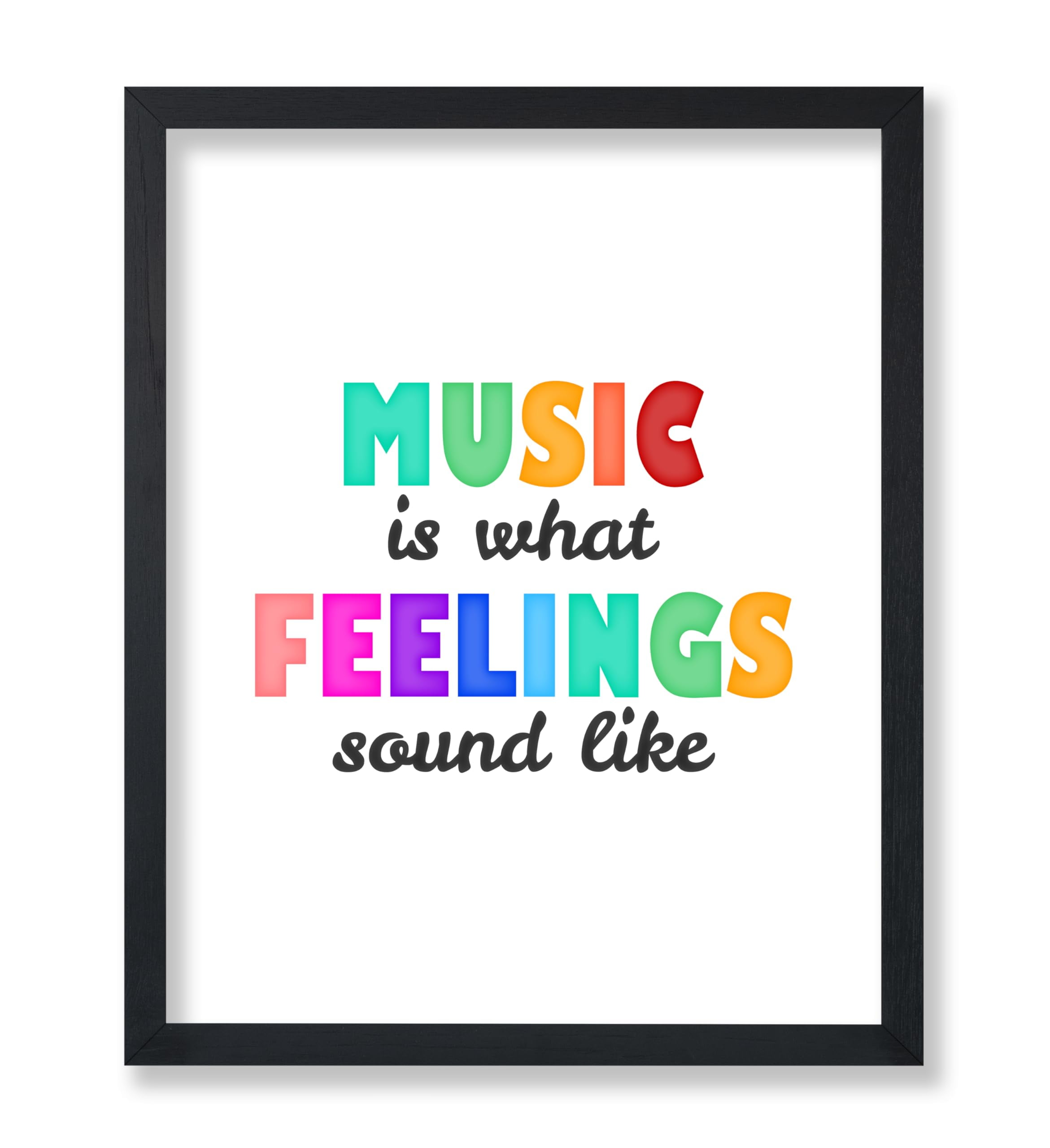 Poster Master Music Is What Feelings Sound Like Poster - Music Print ...