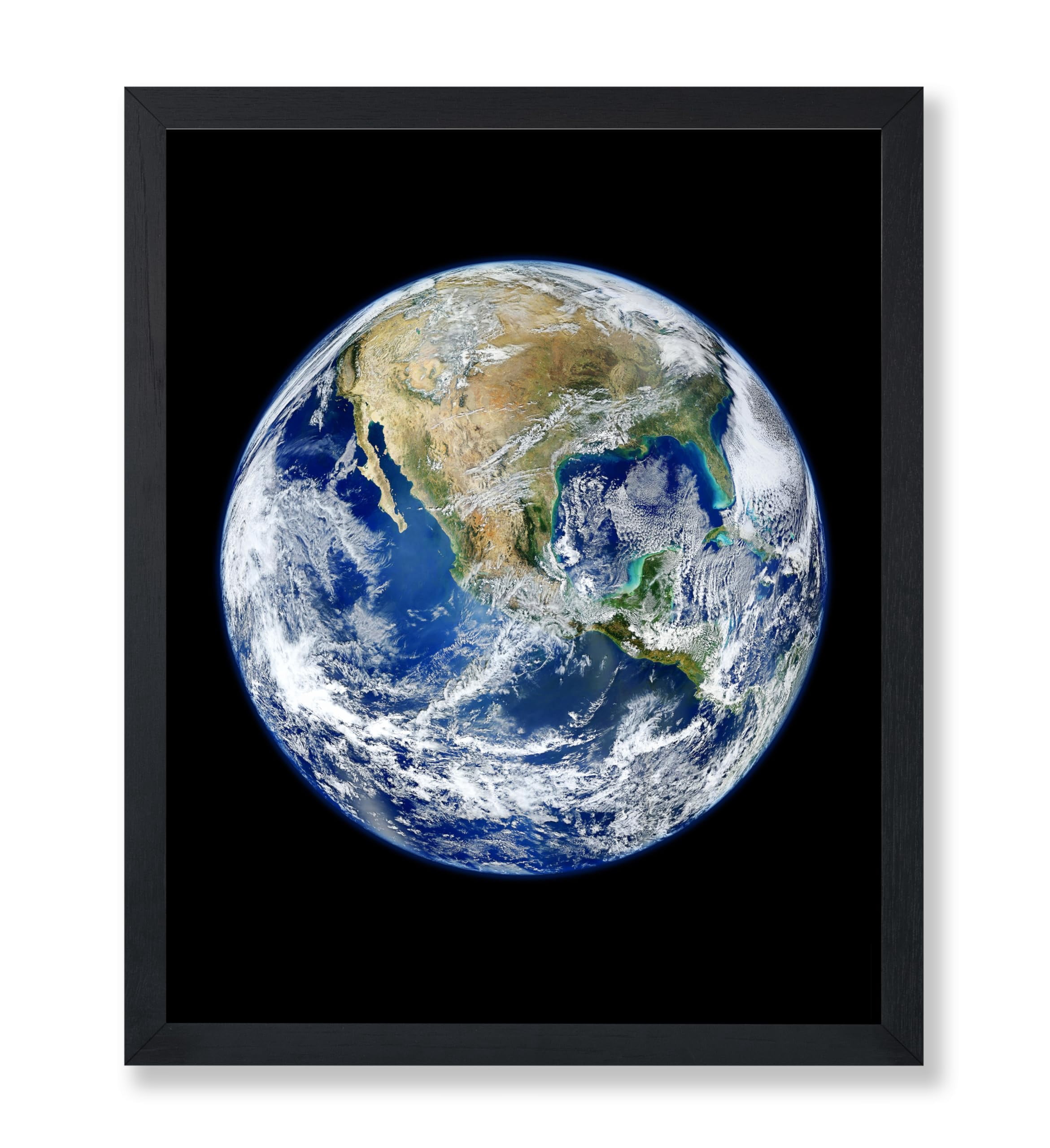Poster Master NASA Planet Earth Wall Poster - Blue Marble - Outer Space ...