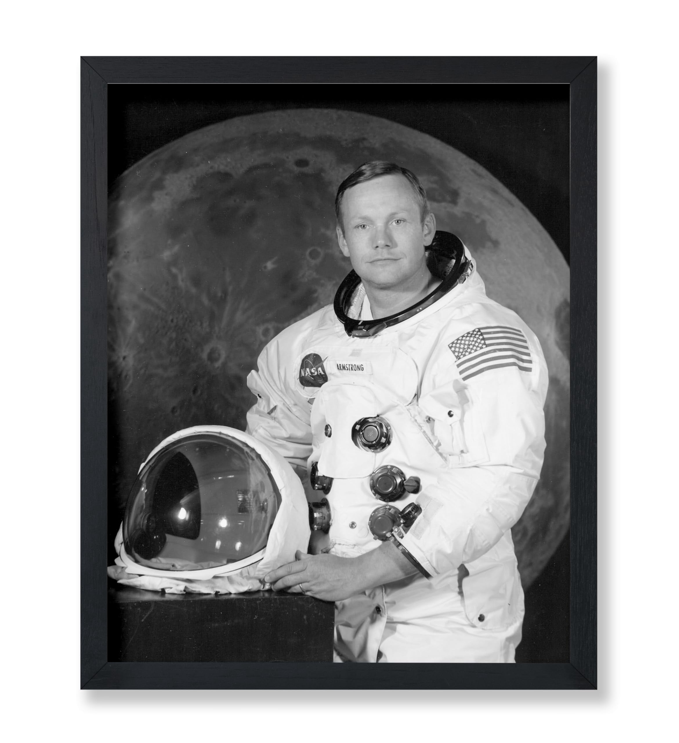 Poster Master Neil Armstrong Poster - Astronaut Print - Moon Art ...