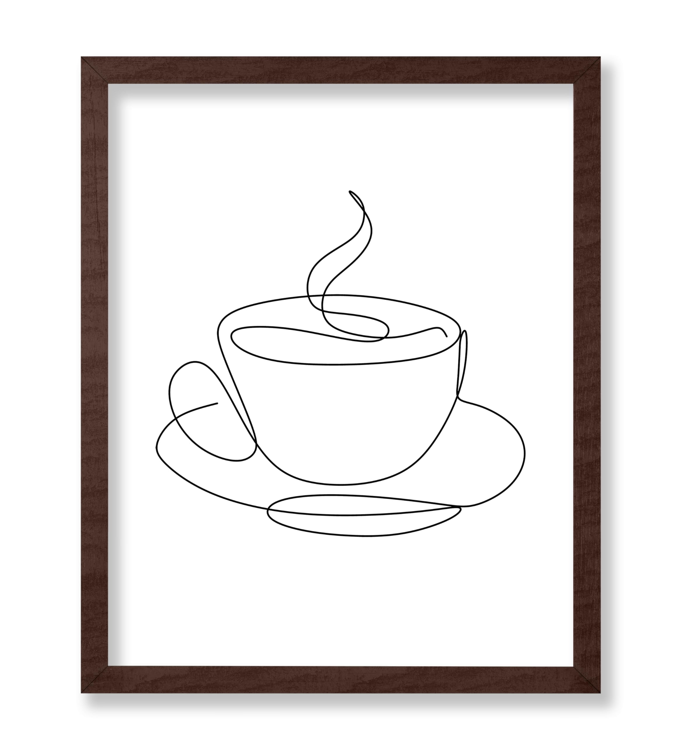 Poster Master One Line Coffee Cup Poster - Coffee Print - Line Art ...