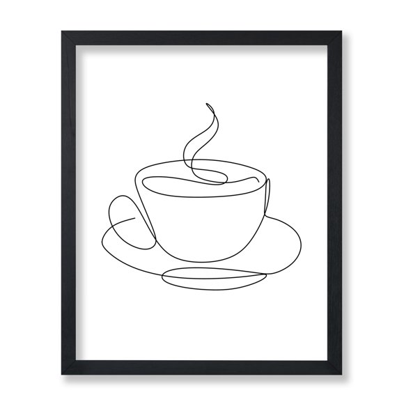 Art Coffee Drawing