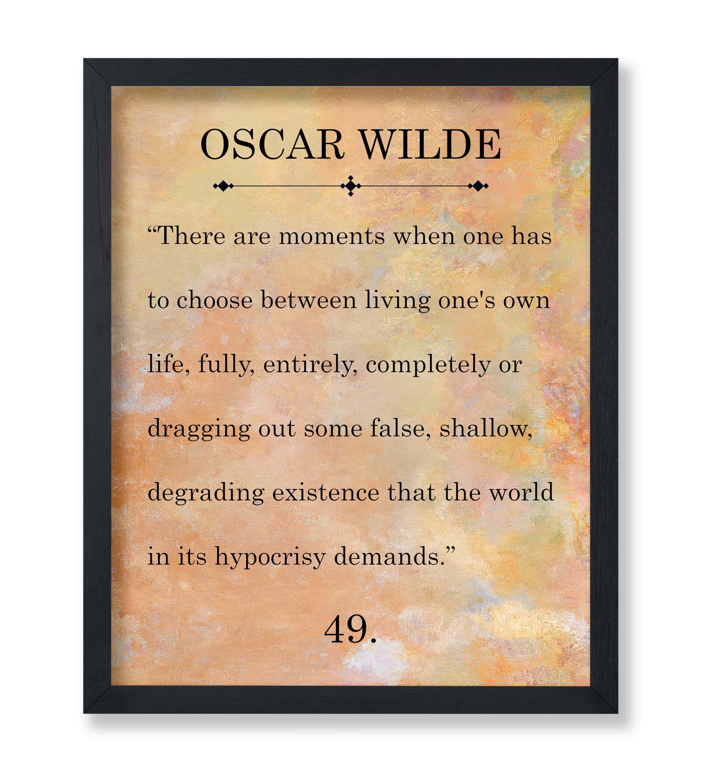 Poster Master Oscar Wilde Poster - Oscar Wilde Quote Print ...