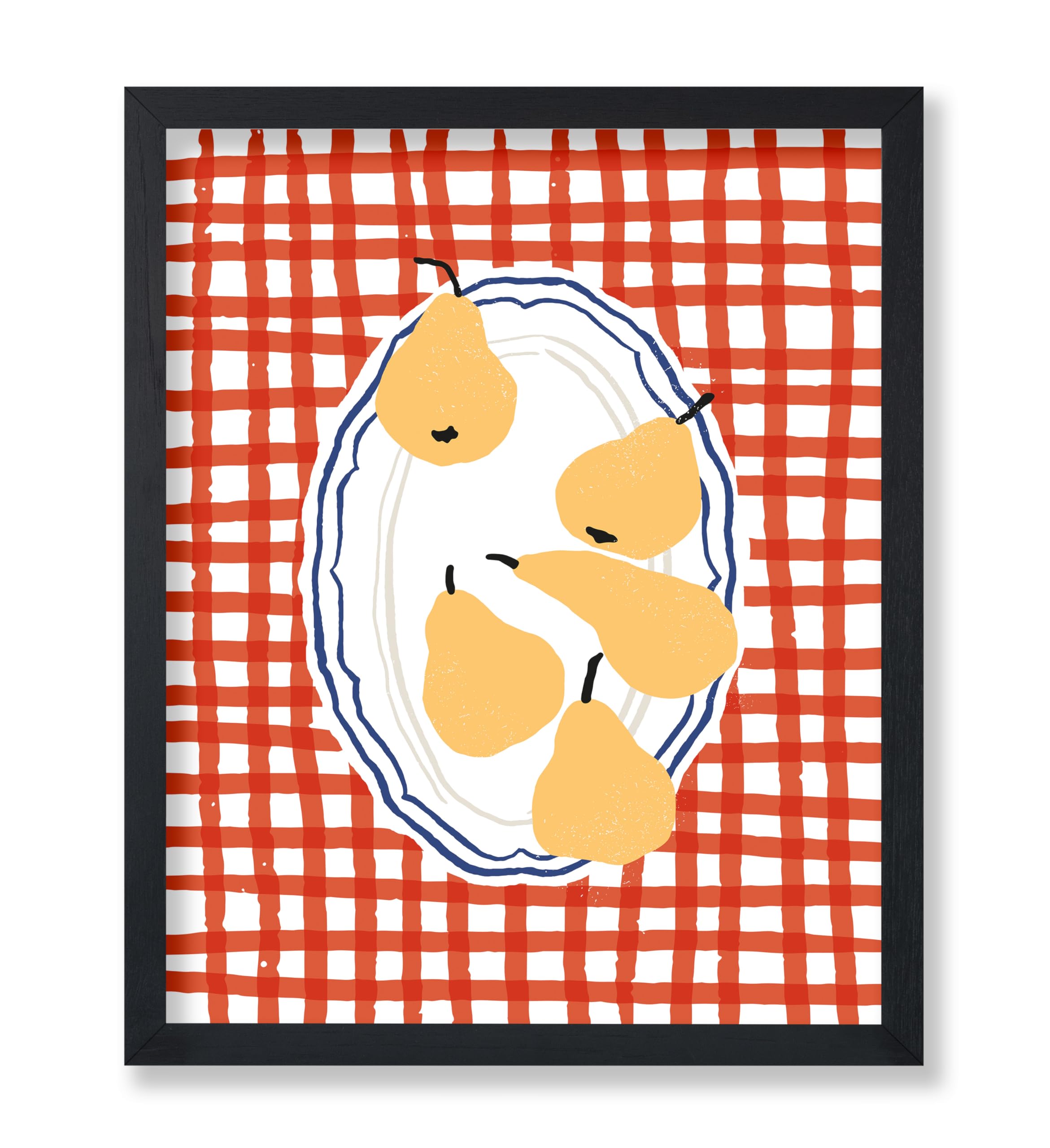 Poster Master Pears Poster - Retro Fruit Print - Food & Drink Art ...