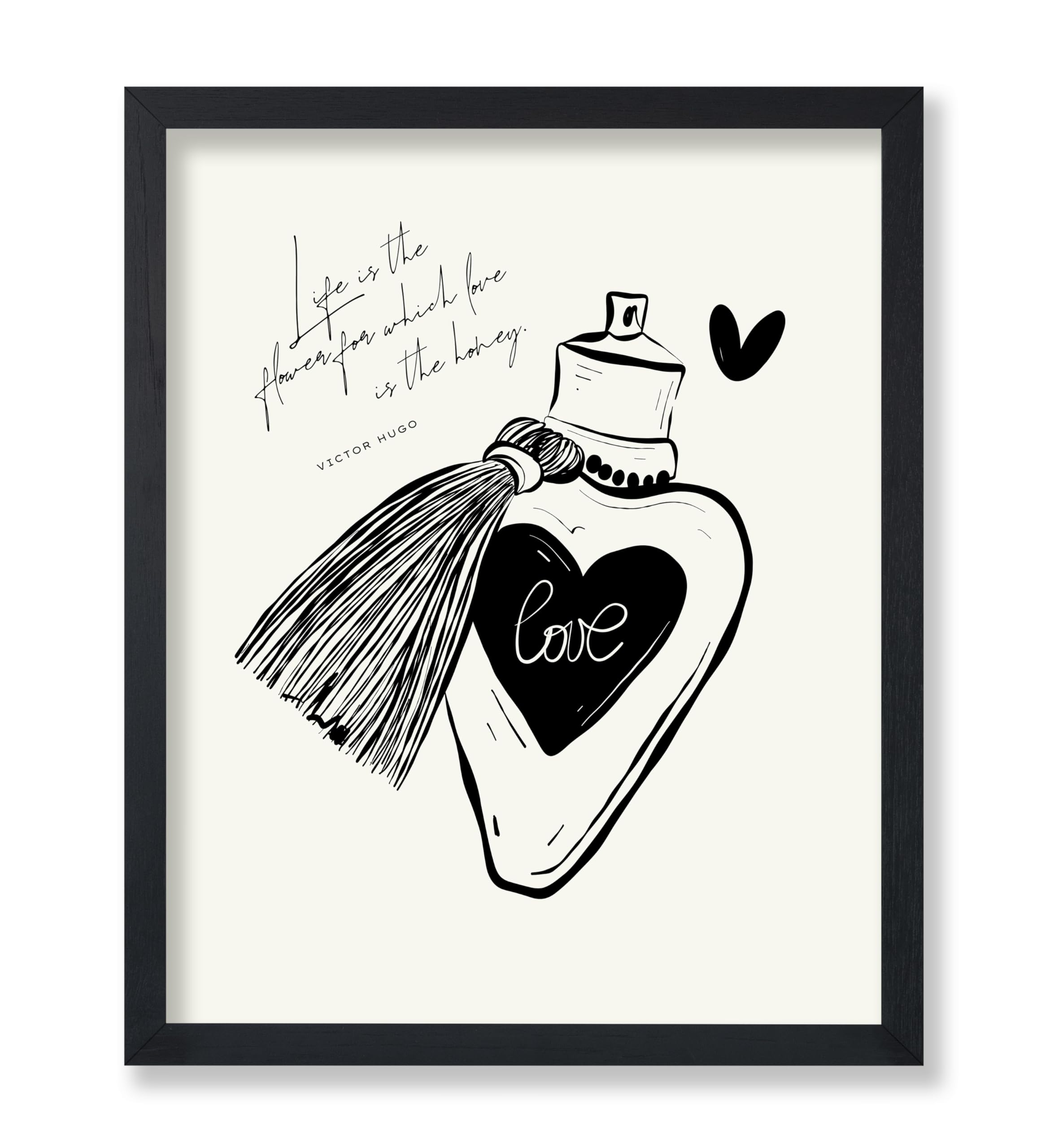 Poster Master Perfume Poster - Retro Love Print - Valentine's Day Art ...