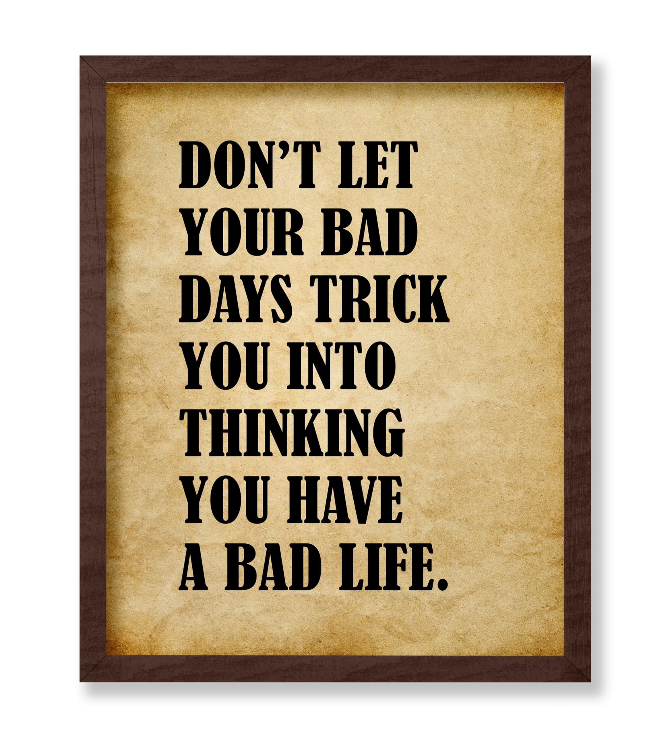 Poster Master Positive Affirmations Poster - Don't Let Your Bad Days ...