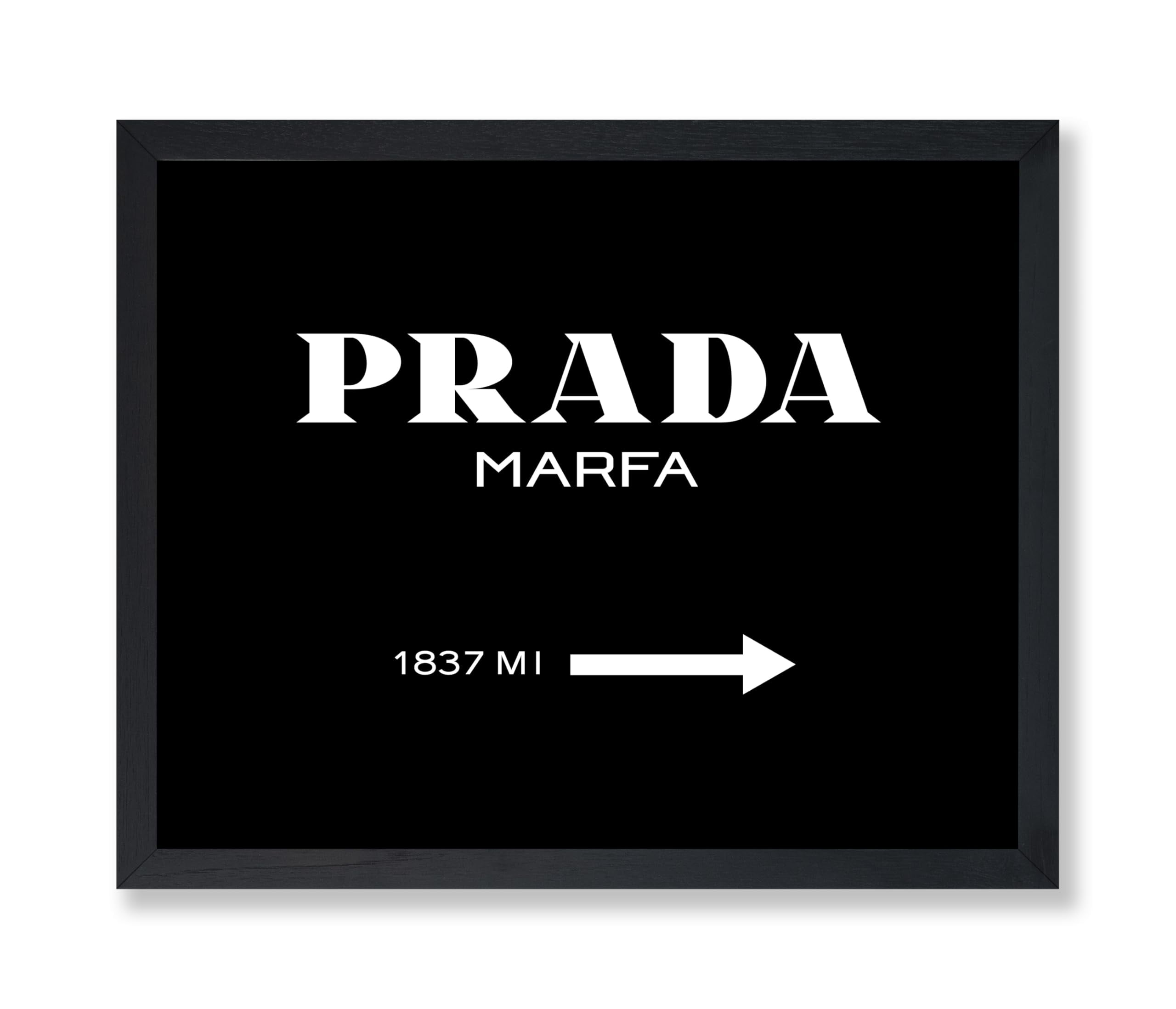 Poster Master Prada Poster - Prada Sign Print - Fashion Art - Glam Gift ...