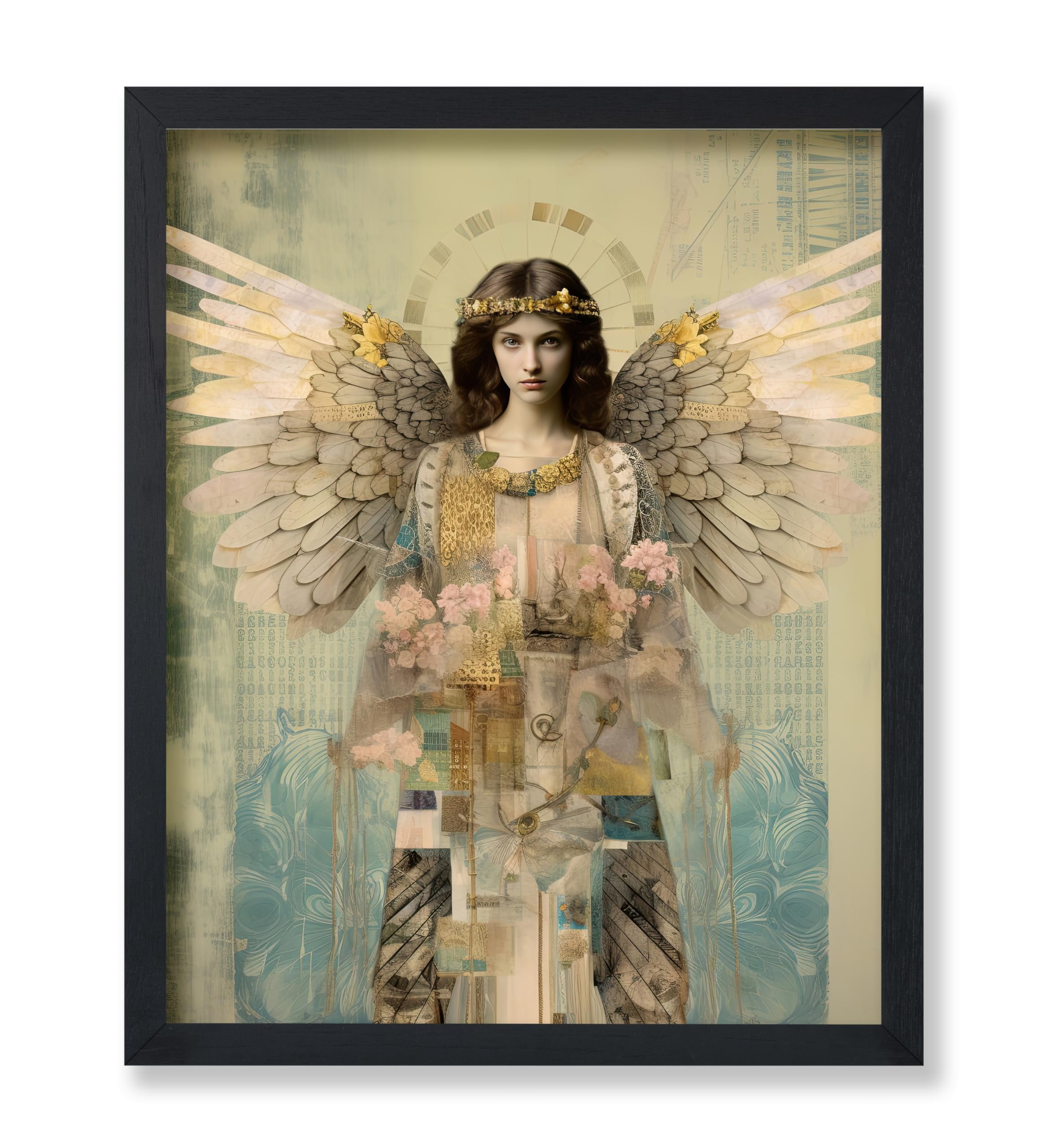 Poster Master Psychedelic Poster - Angel Print - Mythology Art - Trippy ...