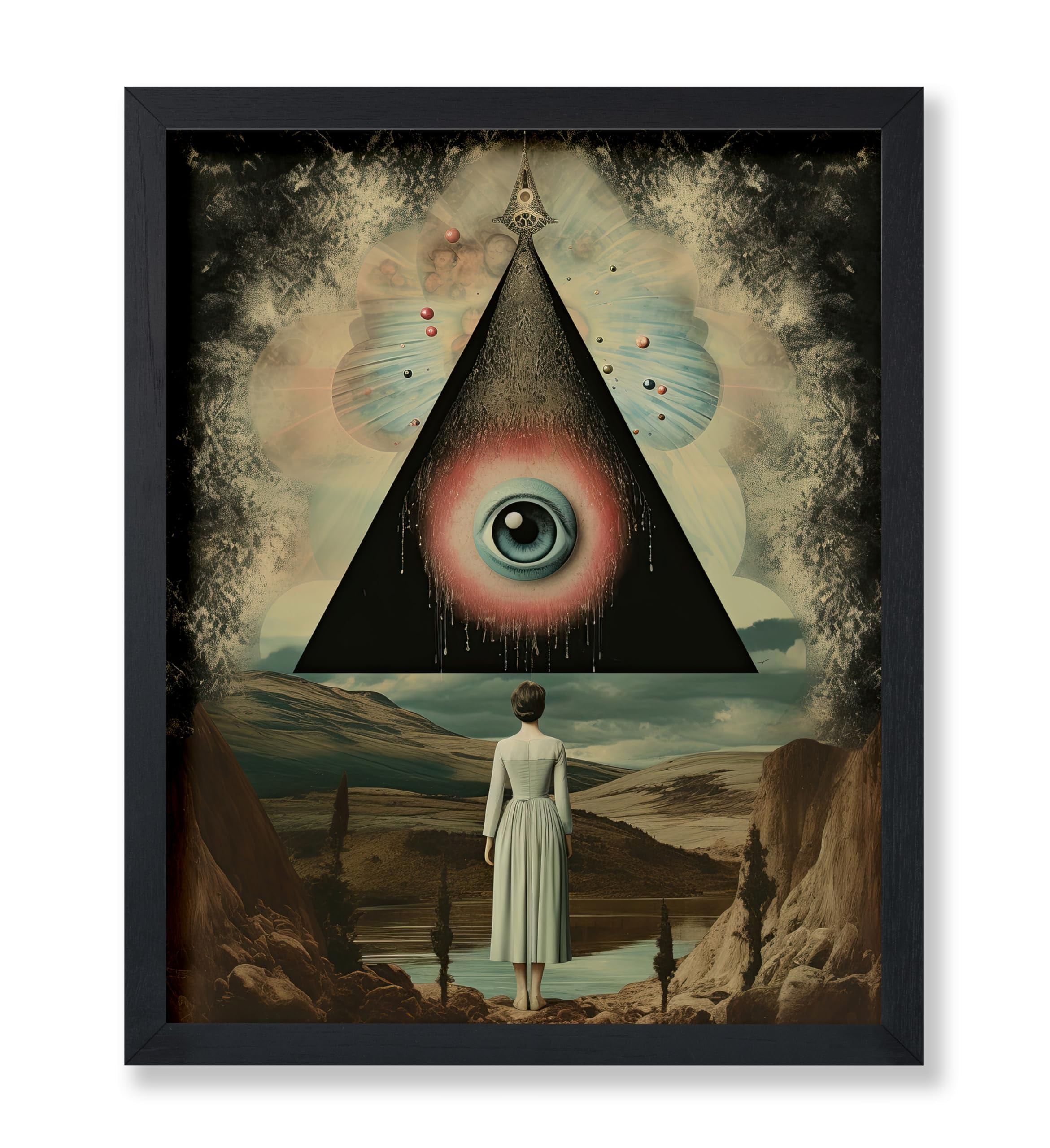 Poster Master Psychedelic Poster - Eye of Providence Print - Pyramid ...