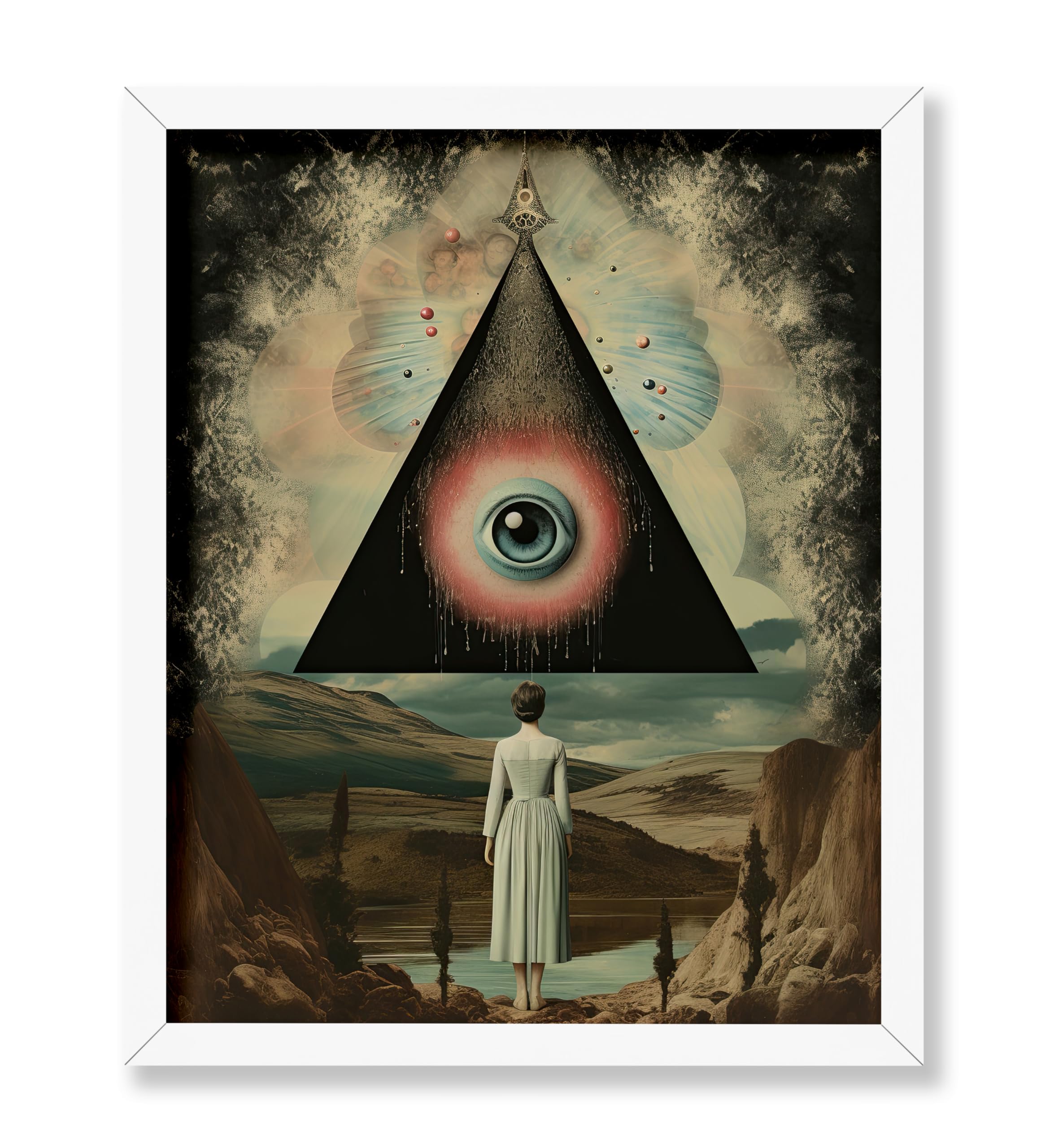 Poster Master Psychedelic Poster - Eye of Providence Print - Pyramid ...