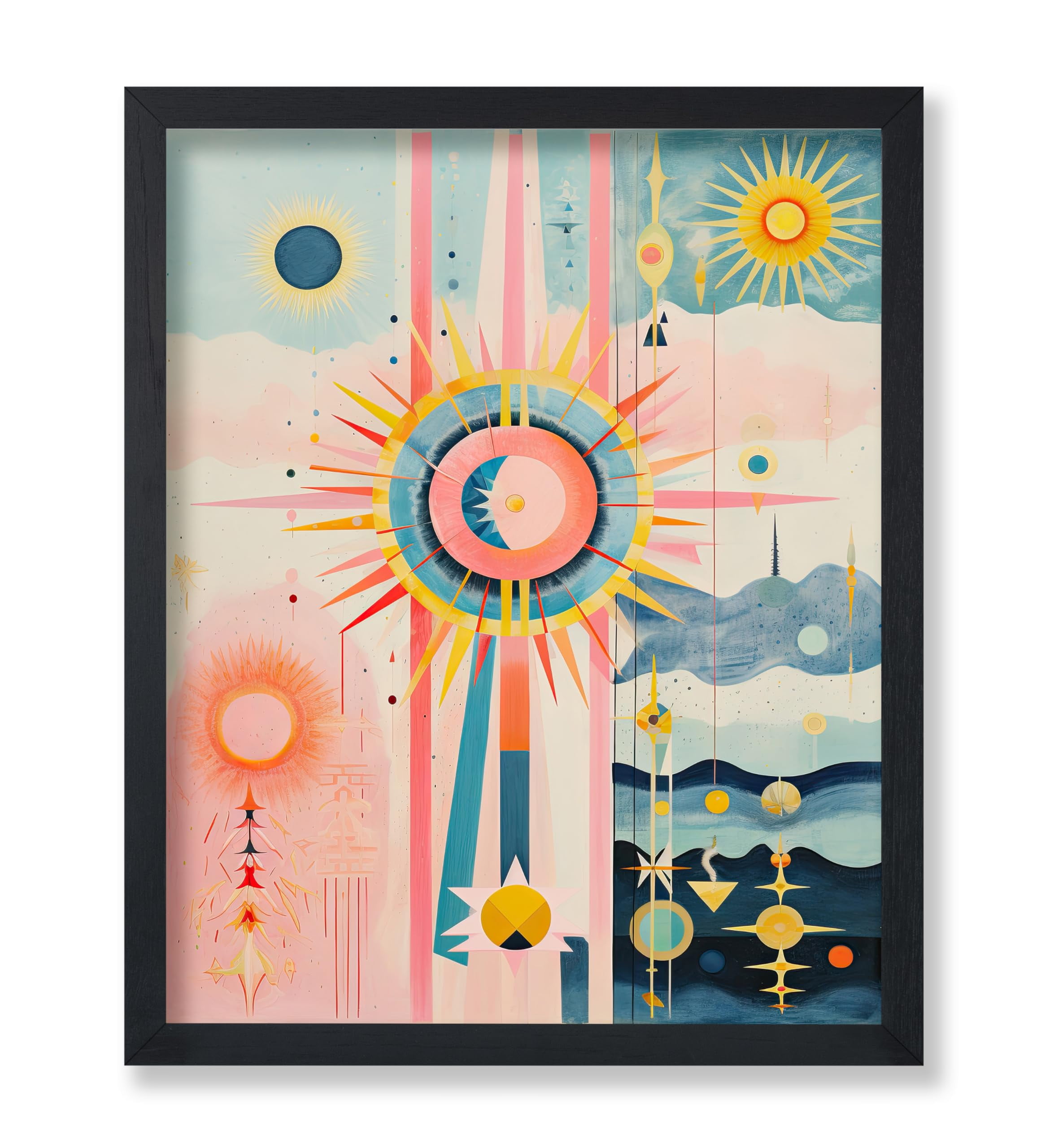 Poster Master Psychedelic Poster - Geometric Print - Modern Art ...