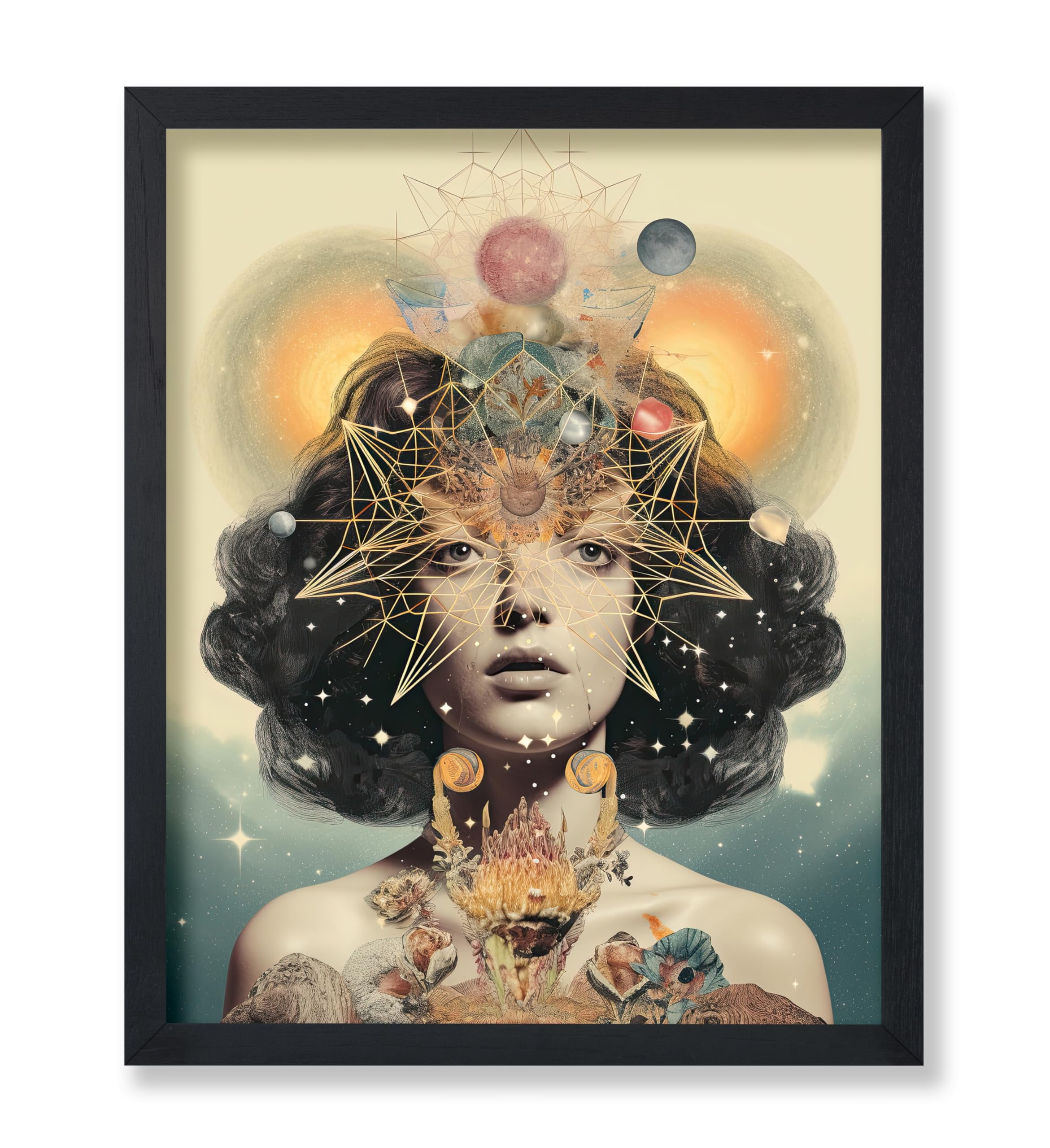 Poster Master Psychedelic Poster - Portrait Print - Trippy Art - Weird ...